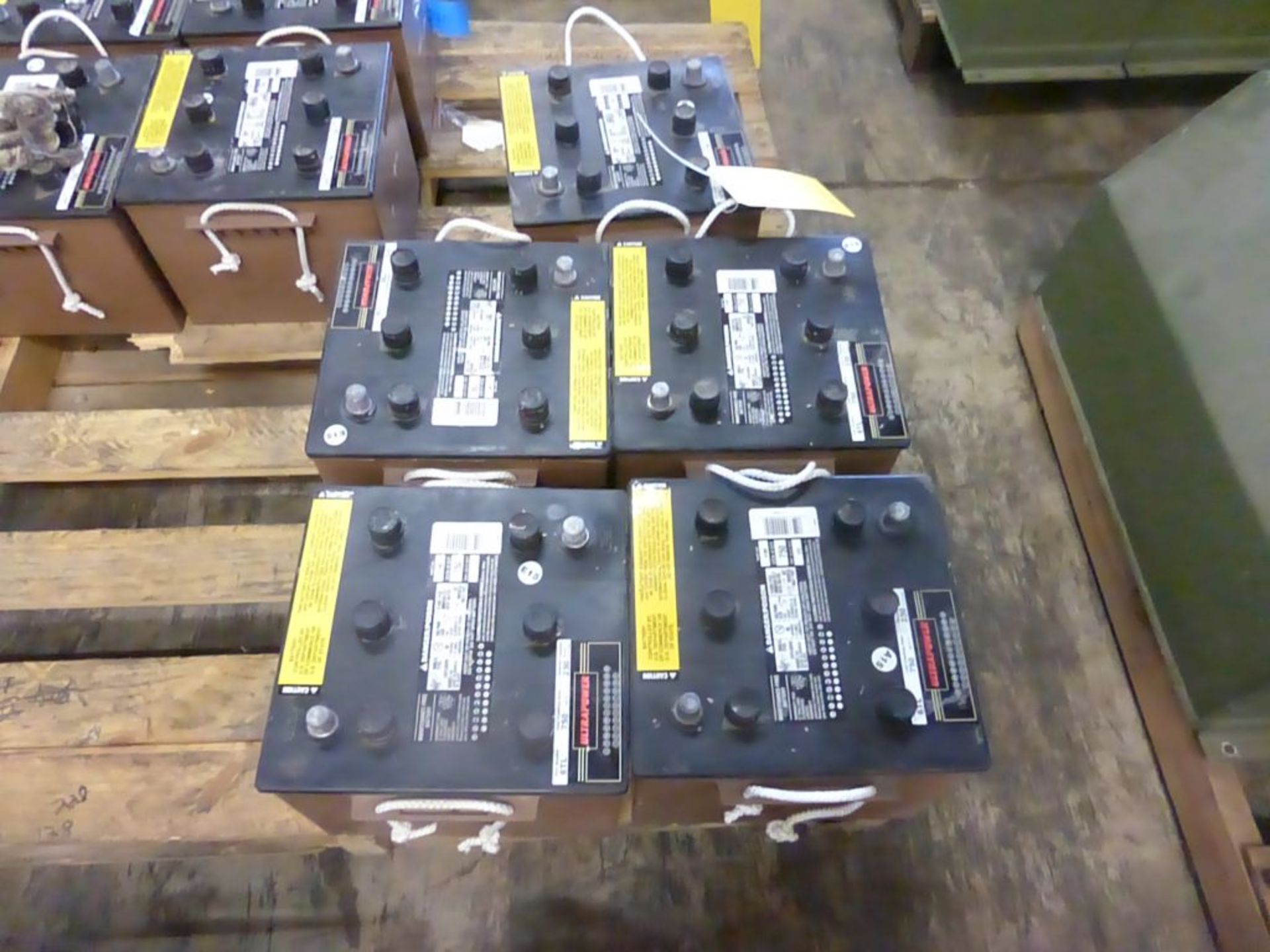 Lot of (4) Ultra Power Batteries | Part No. 6TMF; Cold Crank Amp 750 at ...