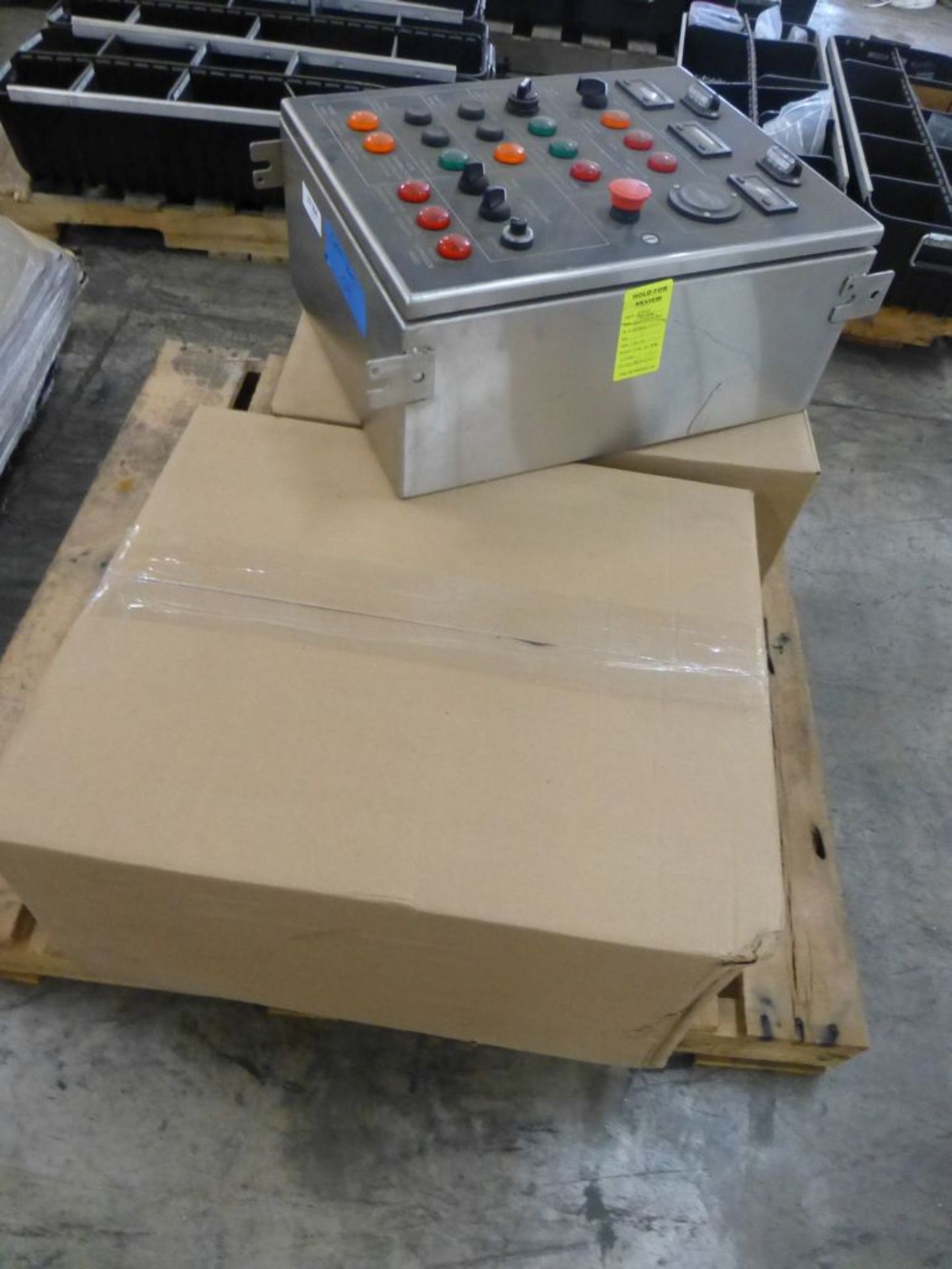 Lot of (3) Hoffman Industrial Control Panel Enclosures w/Terminal ...