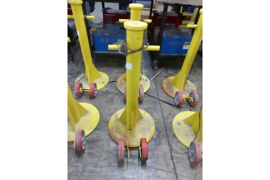 Lot of (2) 50 Ton Capacity Jacks/Stands