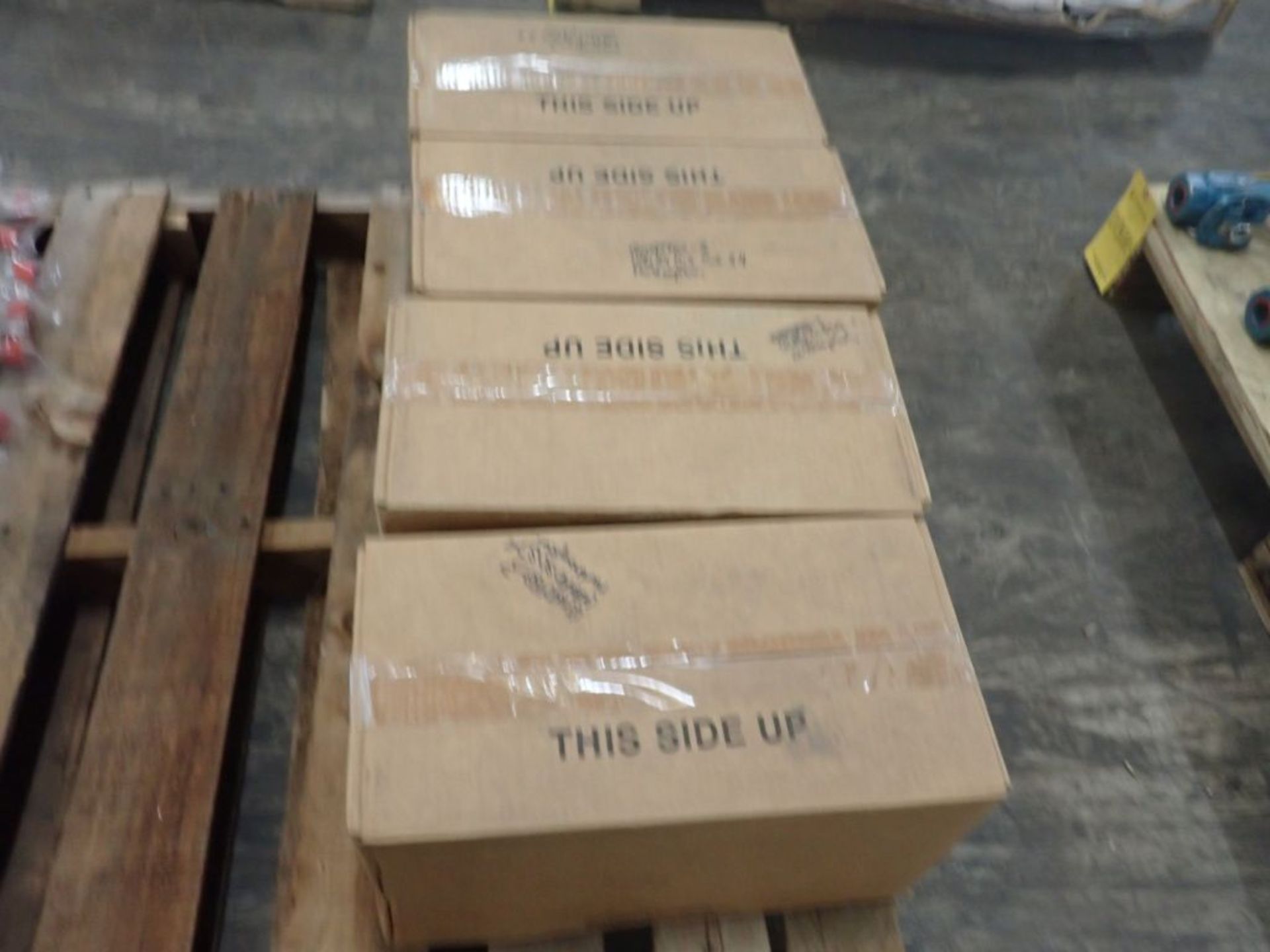 Lot of (4) Chockfast Red SG Hardeners - Part No. 4500409432-3