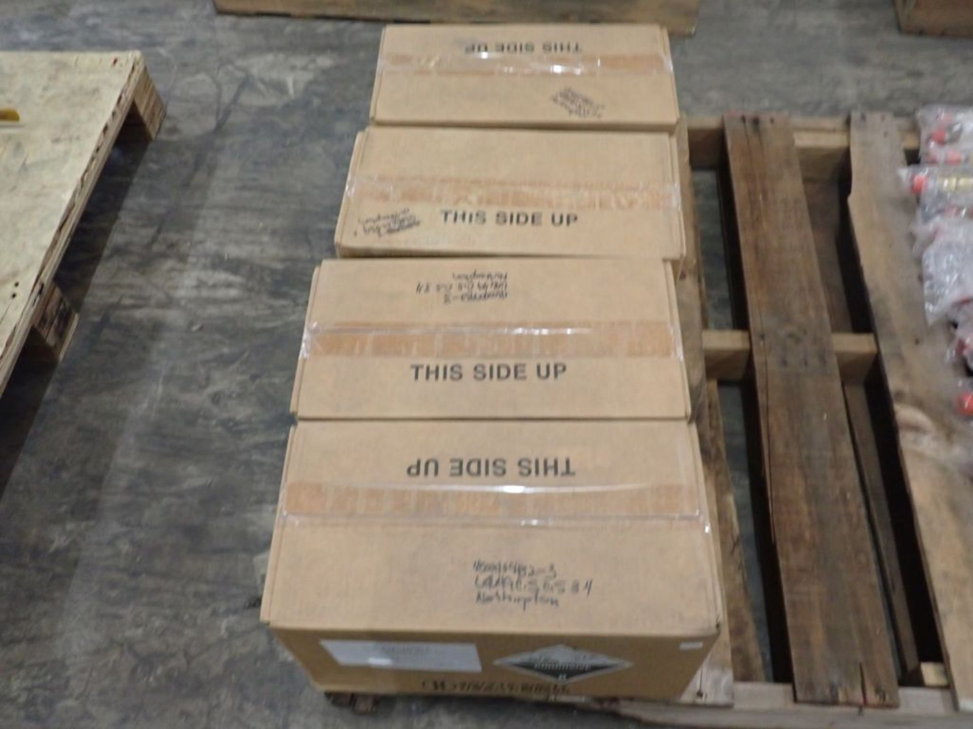 Lot of (4) Chockfast Red SG Hardeners - Part No. 4500409432-3