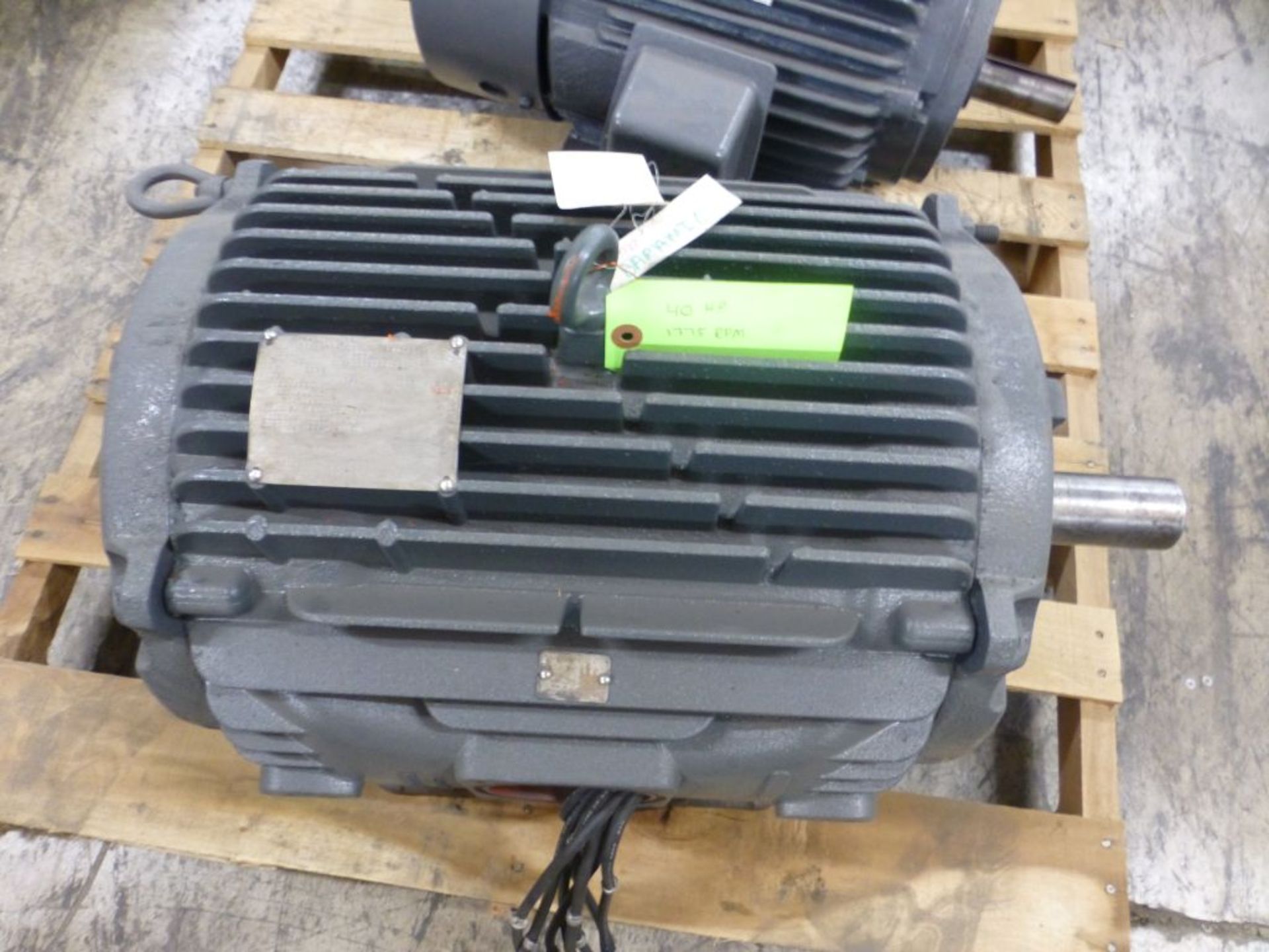 Lot of (2) Assorted Motors - (1) Part No. 5VN 256TTFC4026AAS, 20 HP ...