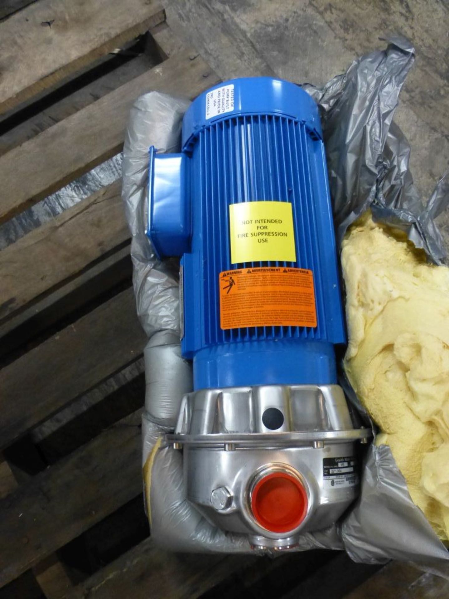 Bluffton 5 HP Motor - Part No. 1313007189; 5 HP; 208-230/460V; 3450 RPM ...