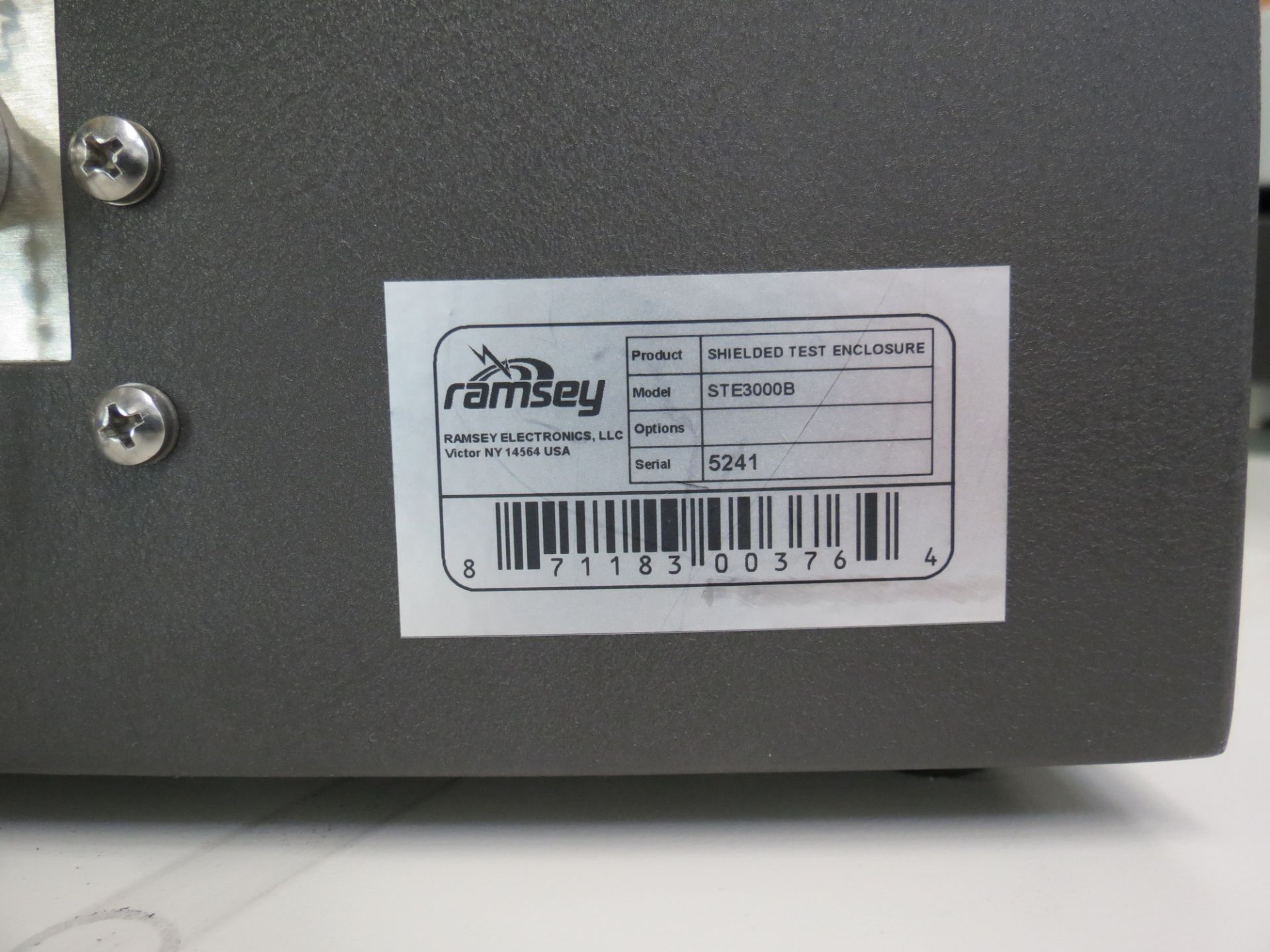 RAMSEY STE3000B SHIELDED TEST ENCLOSURE