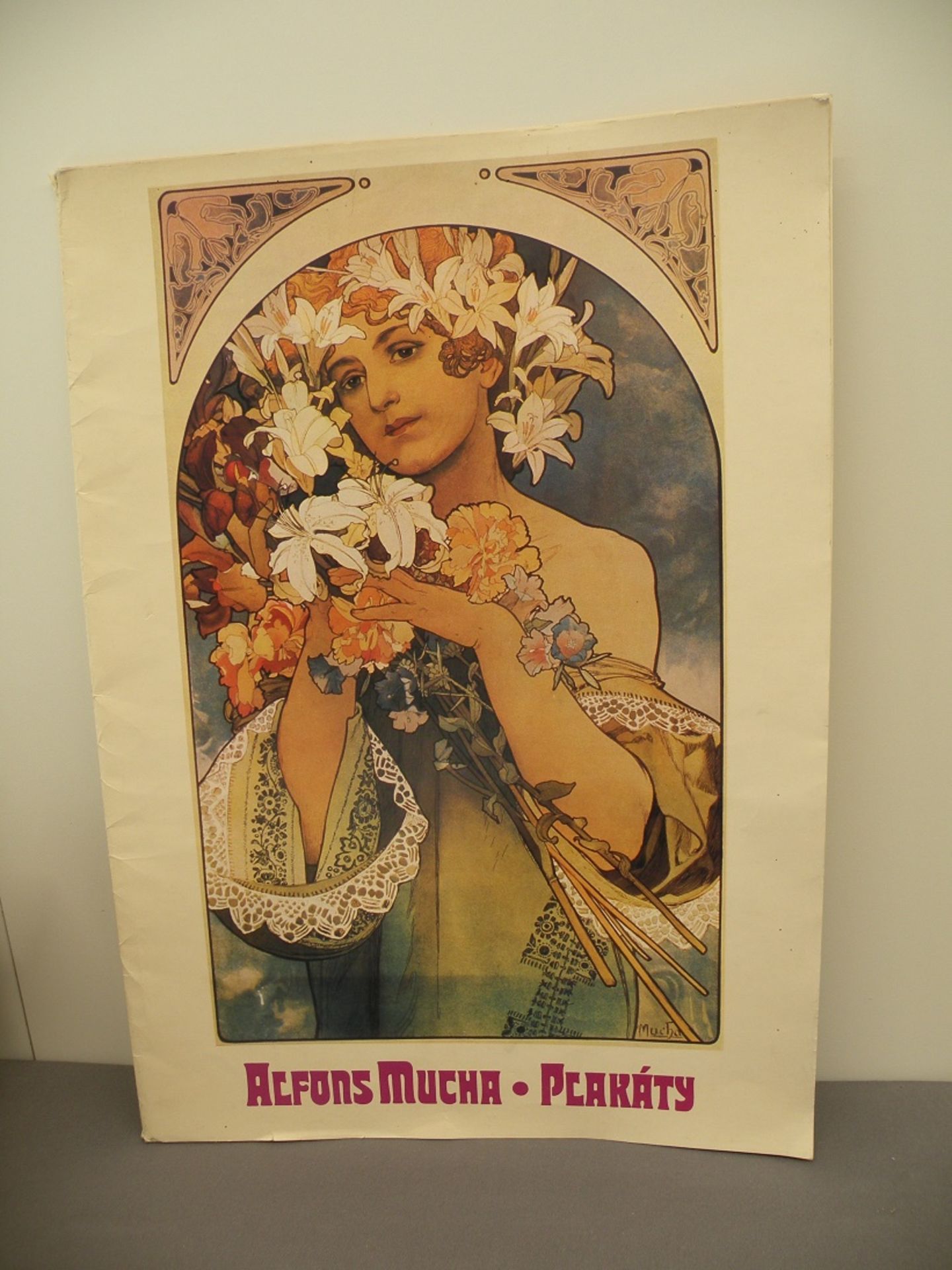Alfons Mucha, 1860 - 1939, Graphikmappe sign. in der Platte, coloriert ...