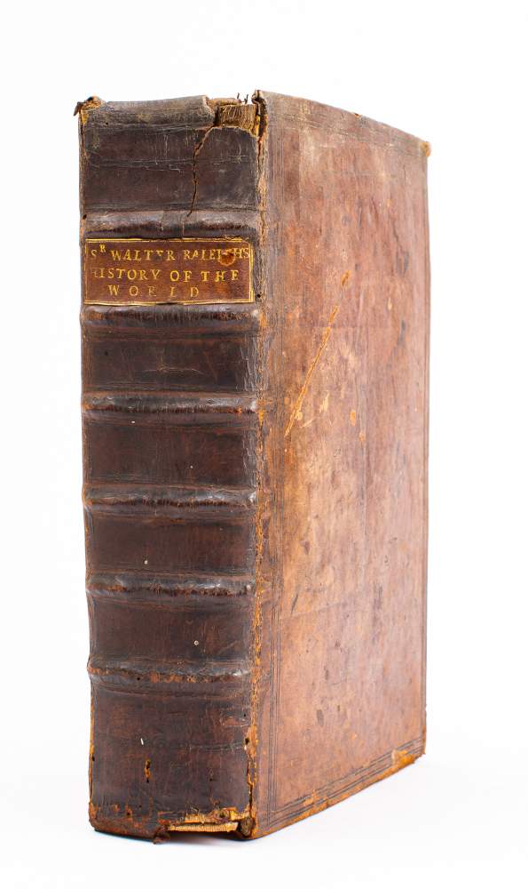 RALEIGH, Sir Walter - The Historie of the World : 8 double- page maps ...
