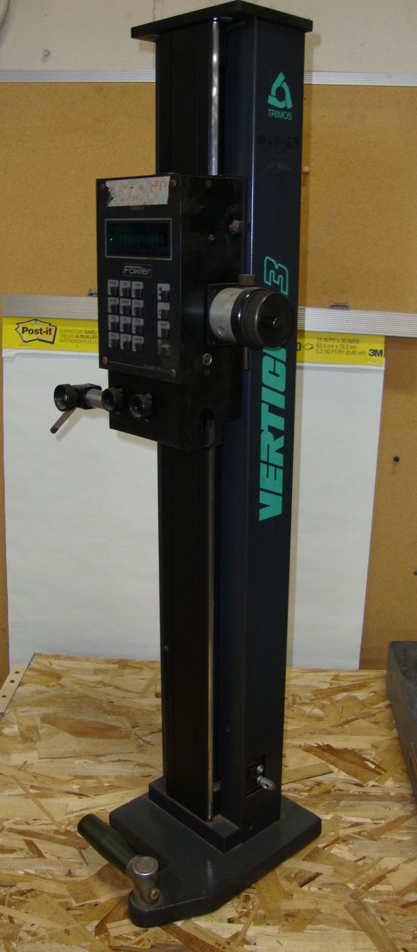 Trimos Vertical 3 Height Gauge & Stand, Model # TVA 600 or 6DQ
