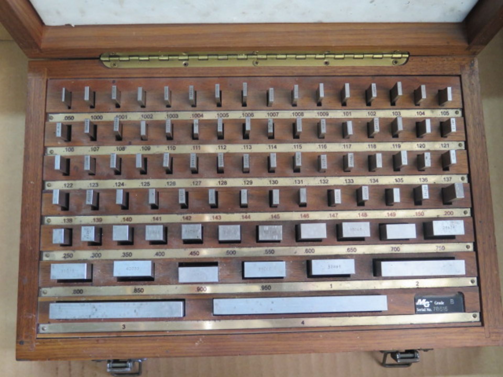 Gage Block Set (SOLD AS-IS - NO WARRANTY)