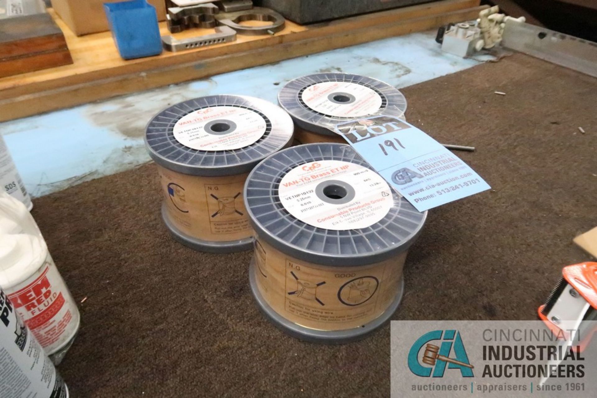 13.2 LB. ROLLS CPG VAN-TG-BRASS ET NP WIRE