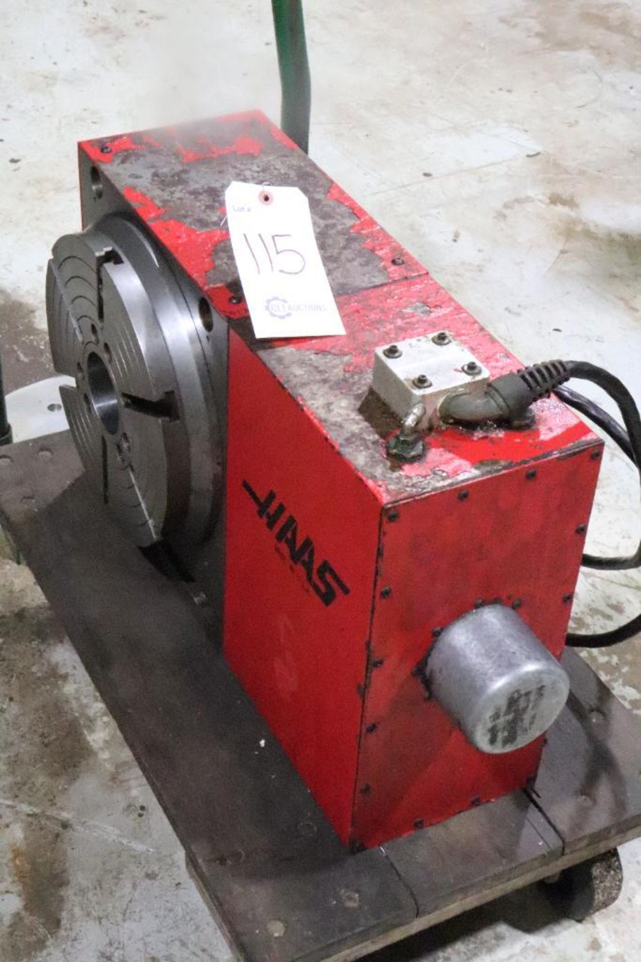 Haas 12" 4th axis rotary table