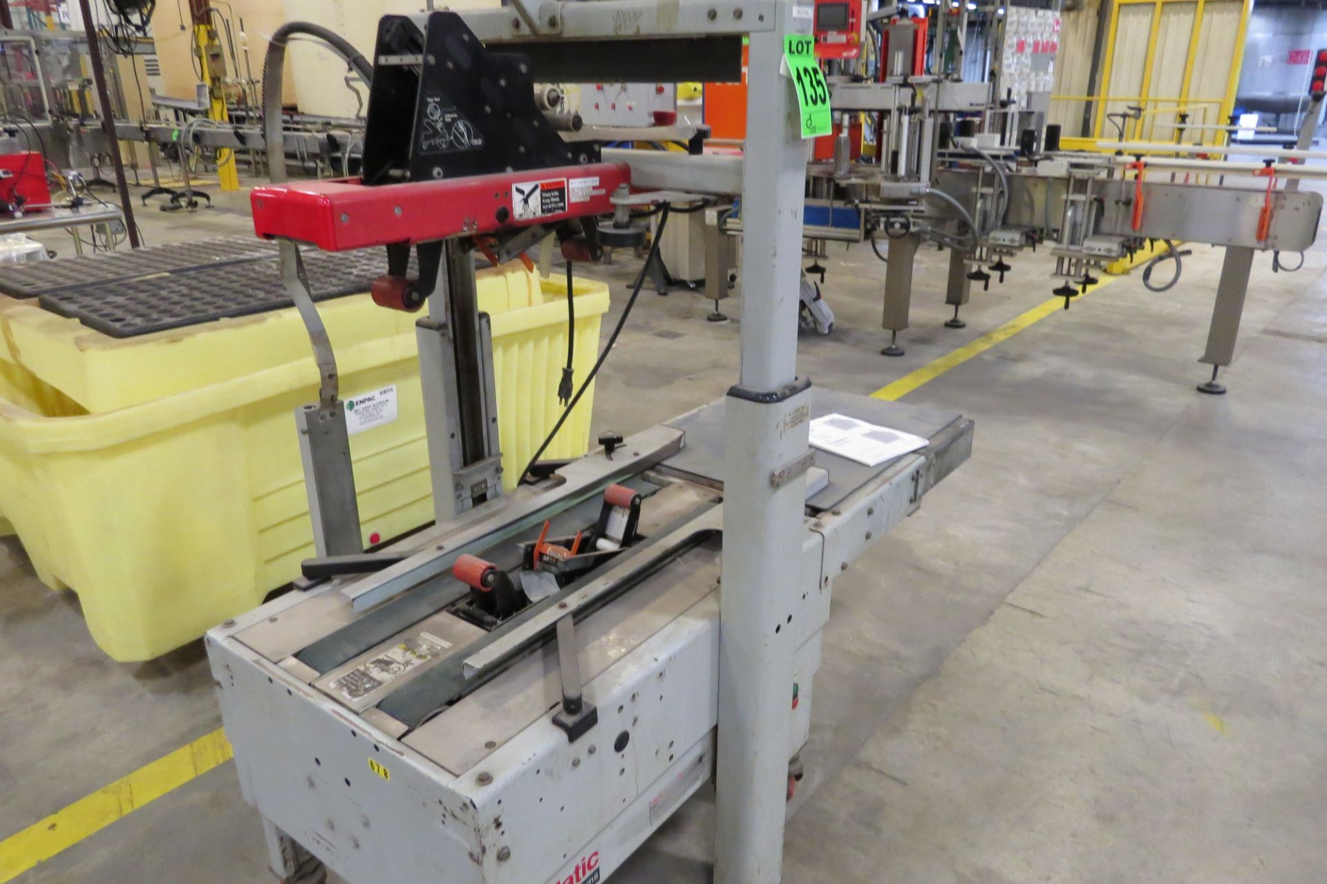 3M-MATIC mod. 120A Adjustable Case Sealer with Accuglide Taping Heads ...