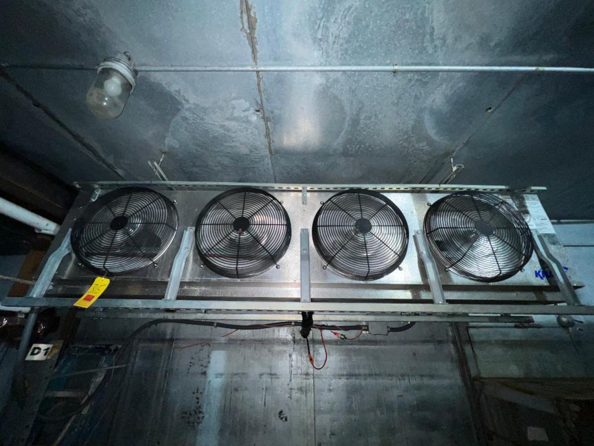 Krack 4-Fan Cooler Evaporator, Model: MK46E-508-EAA T ST ST ST ST ...