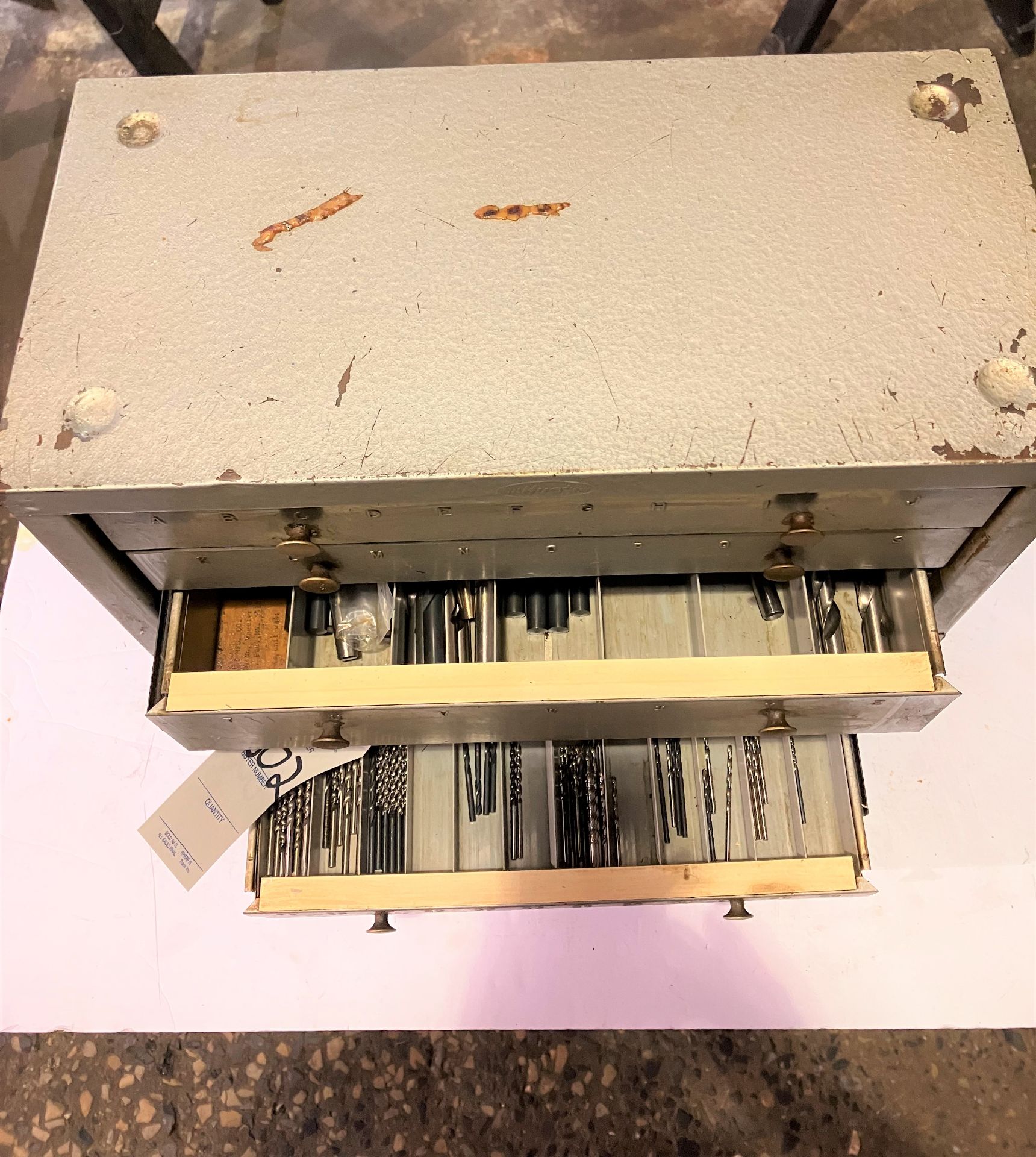 (2) Drill Index Boxes with Contents