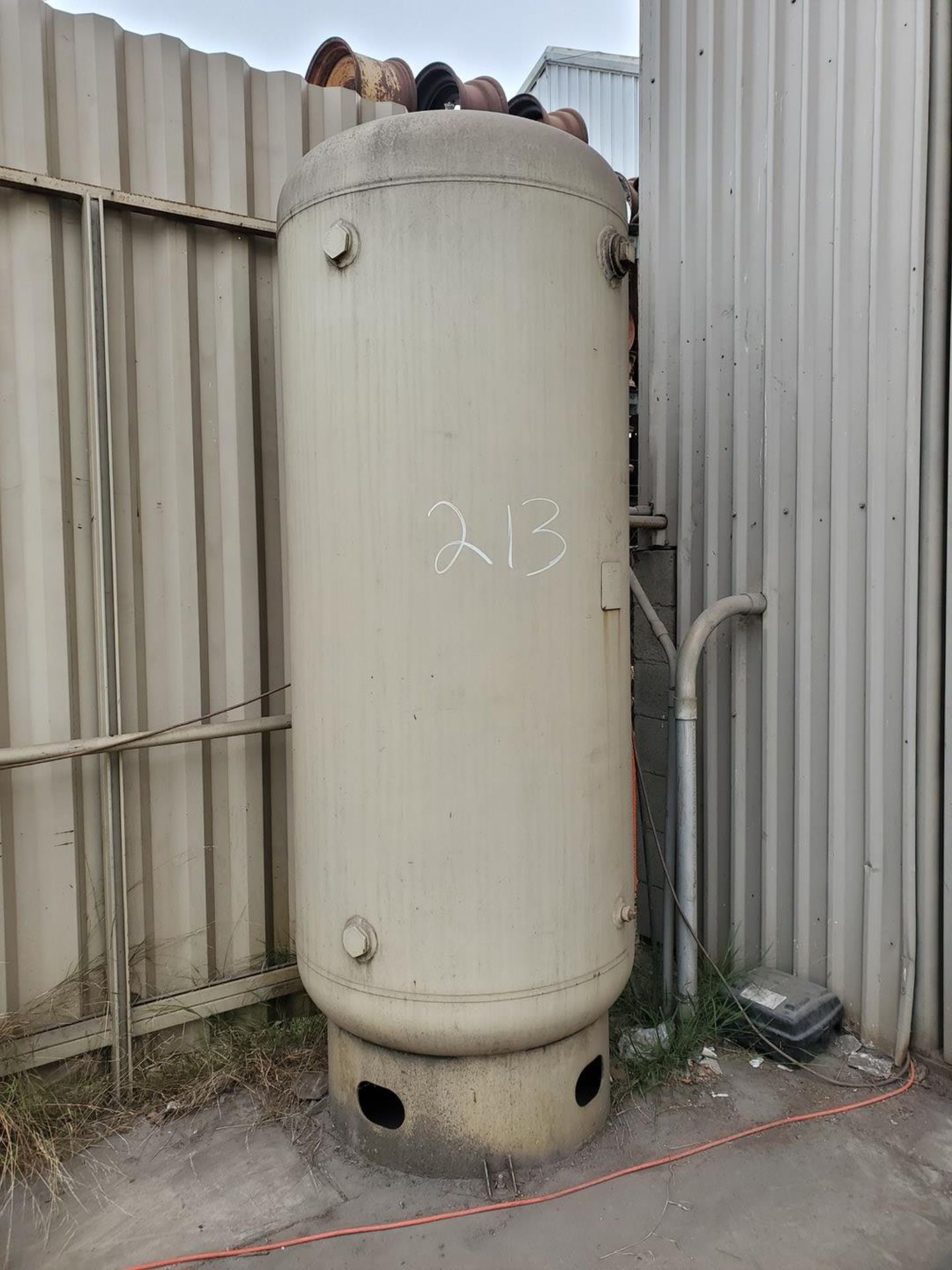 2008 Manchester Tank Receiver Tank MAWP: 165psi@650F, MDMT: -20F@165psi ...