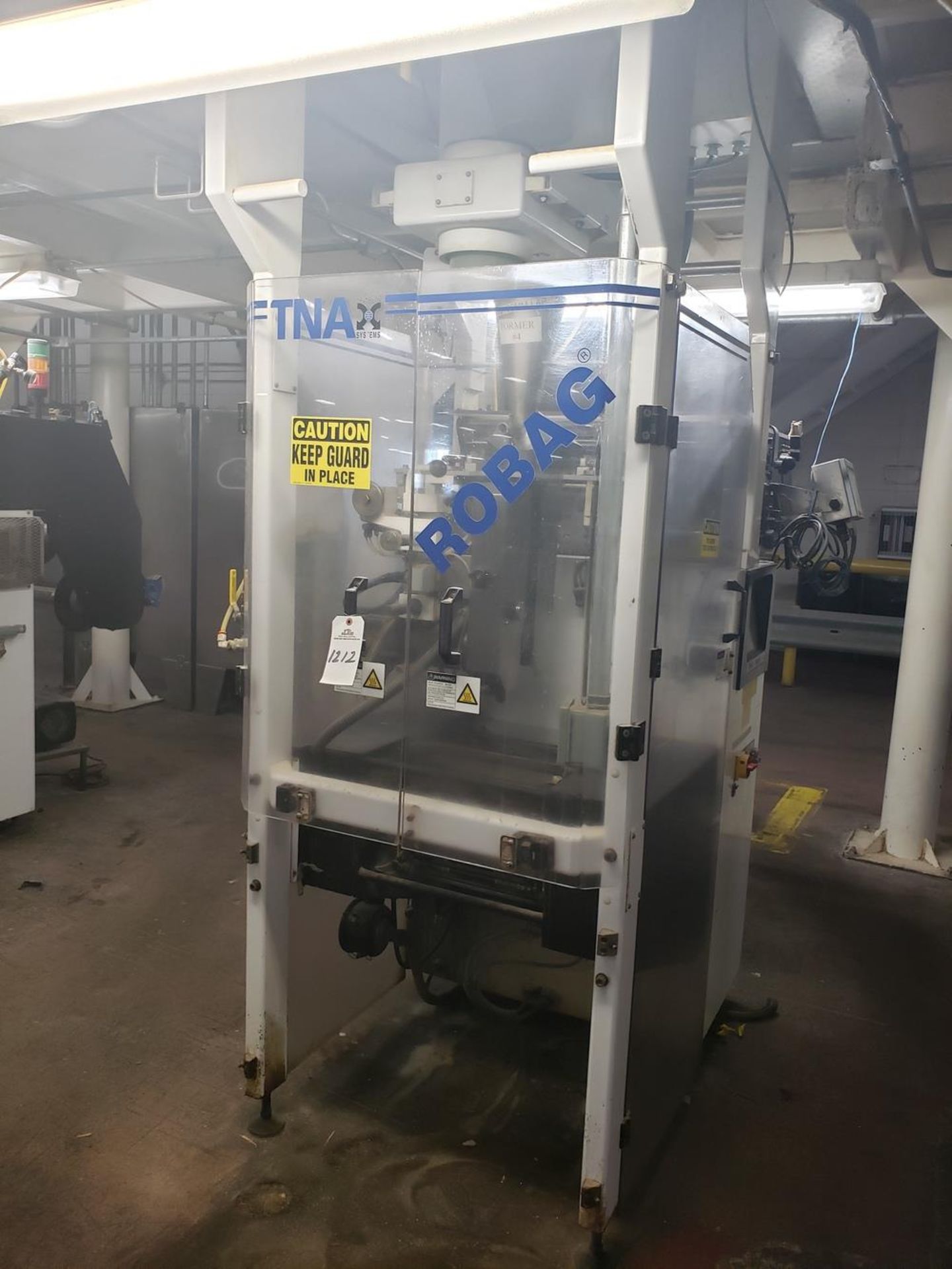 TNA Systems Robag 2Ci Vertical Form-Fill-Seal Machine, M# R2Ci-320-RDJ ...