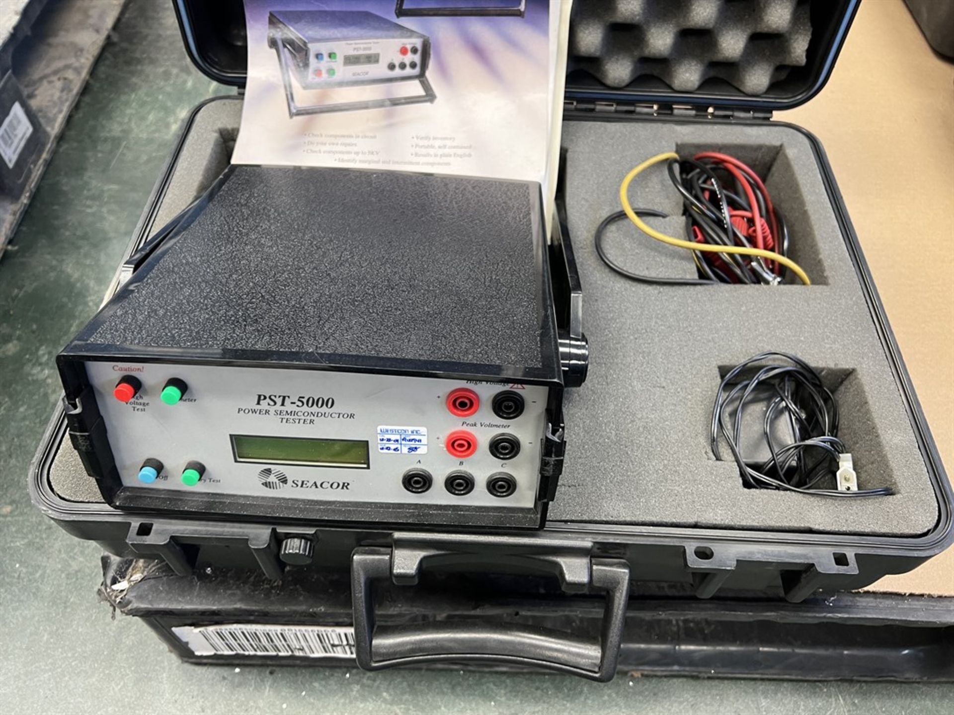 SEACOR PST-5000 Power Semi-Conductor Tester (Building 44)