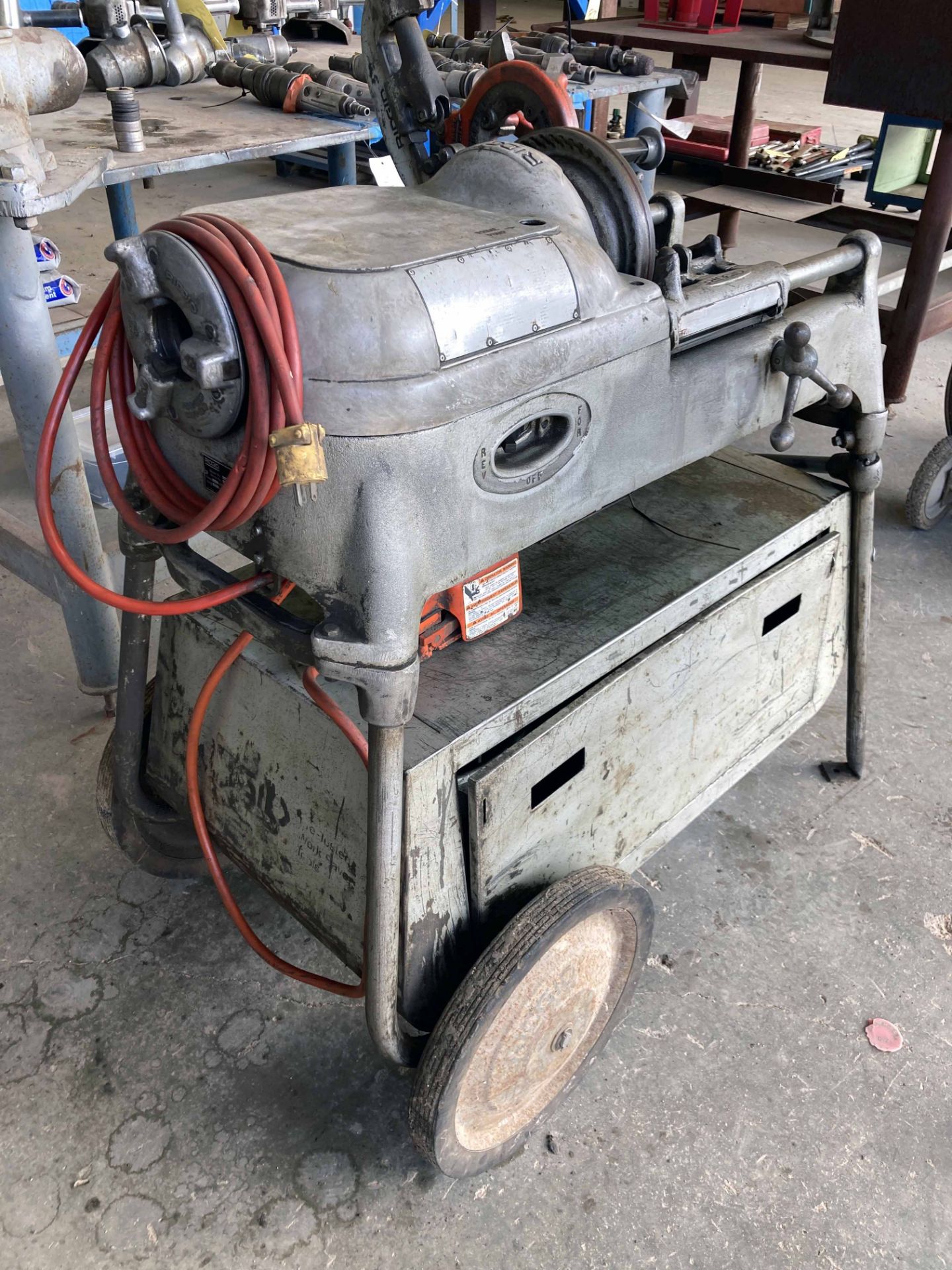 PIPE THREADER, RIDGID MDL. 535, 115 v., 8 amps, sgl. phase, Ridgid No ...