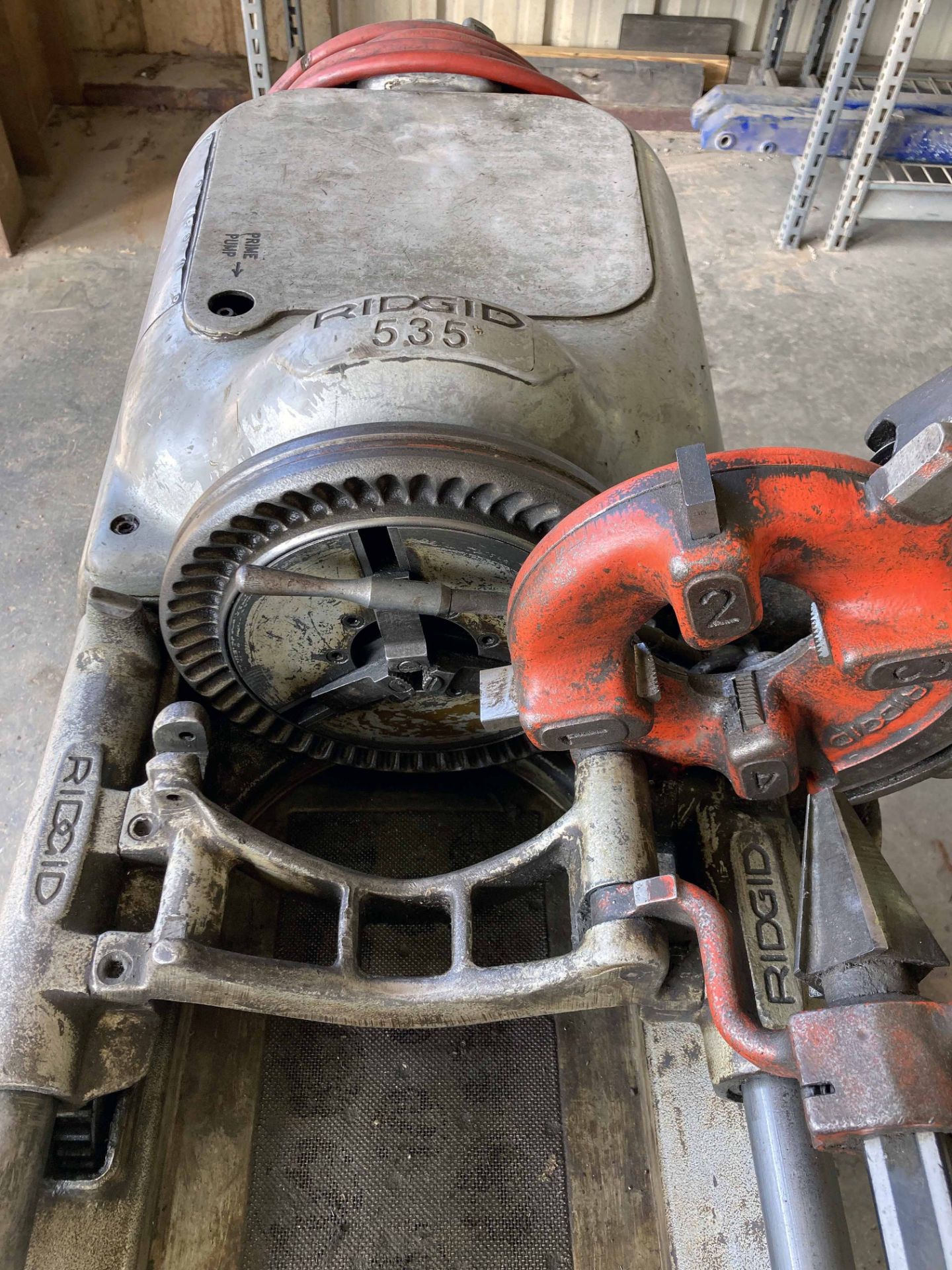 PIPE THREADER, RIDGID MDL. 535, 115 v., 8 amps, sgl. phase, Ridgid No ...