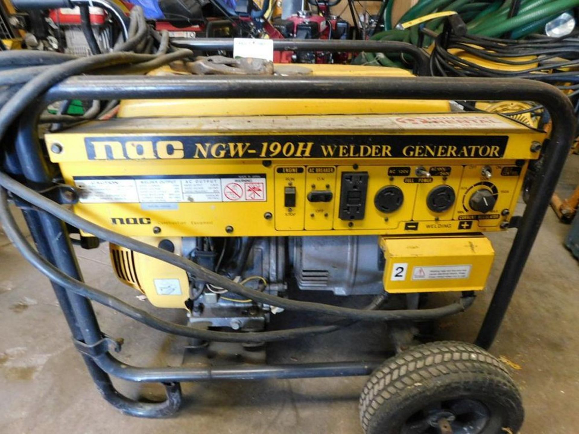 NAC NGW-190H Welder Generator w/Honda GX390 13.0 Gas Motor (LOCATION ...