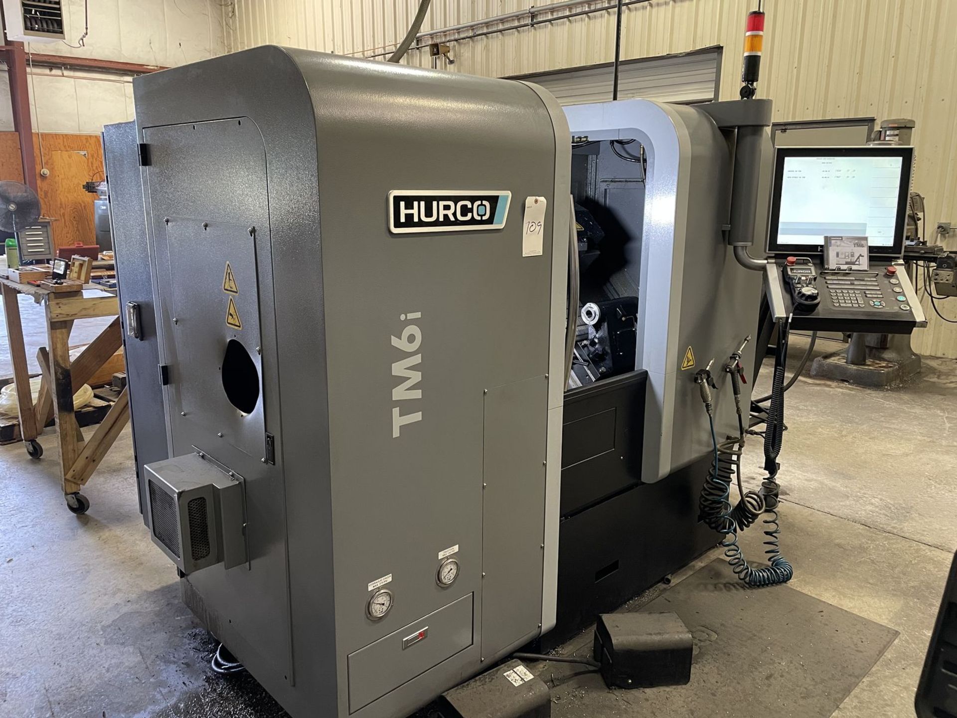 2016 Hurco TM6i CNC Lathe. Equipped with 15.94" swing over bed, 15.8 ...