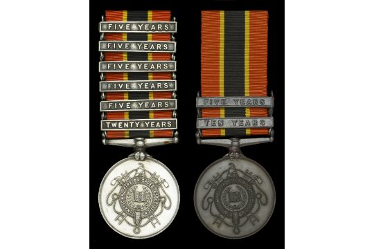 Family Group: National Fire Brigades Association Long Service Medal ...