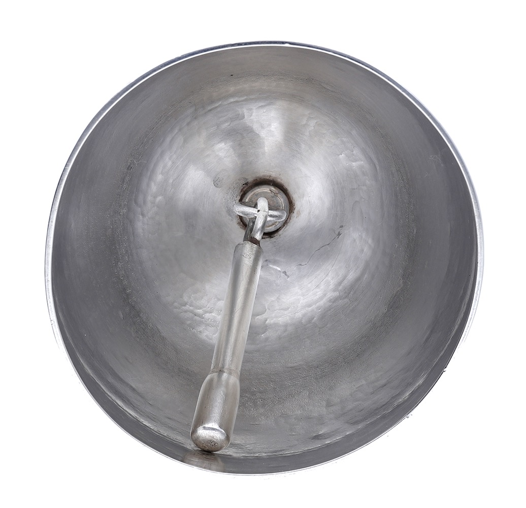A silver table bell, by Joyce Rosemary Himsworth, Sheffield 1959, the ...