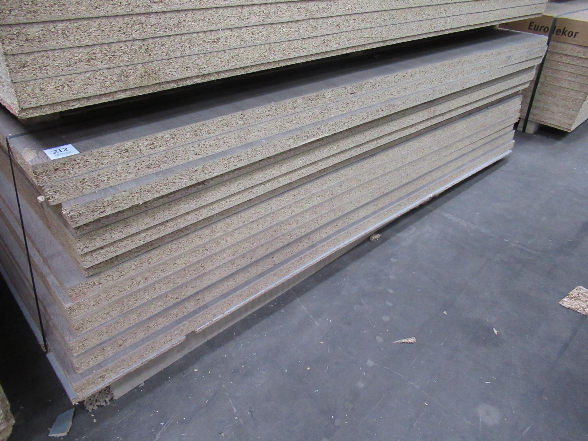 13x MDF panels size 2800mm x 2070mm x 38mm). Please note this lot has a ...