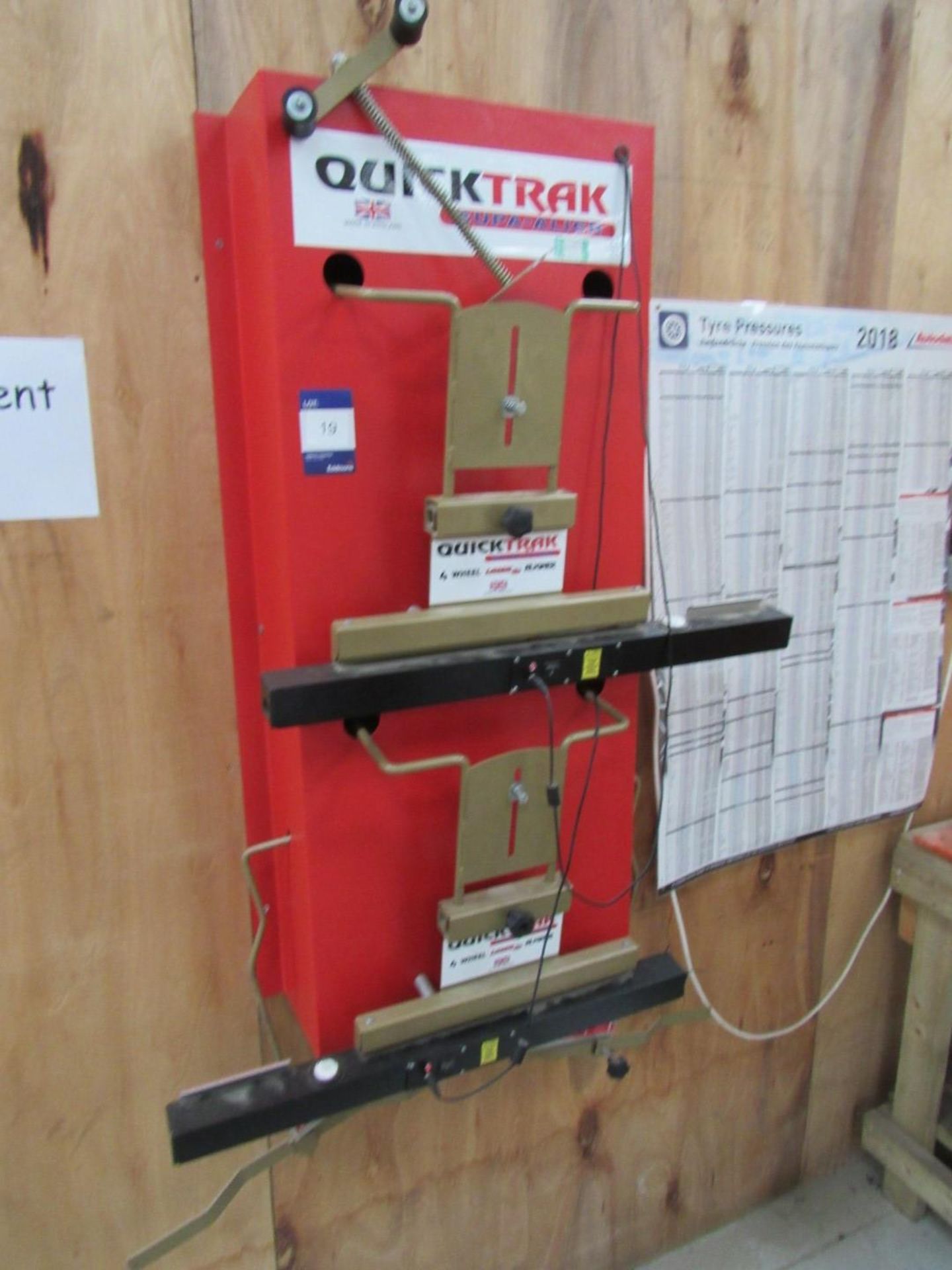 Quick Track Supa-Align 4 wheel laser aligner