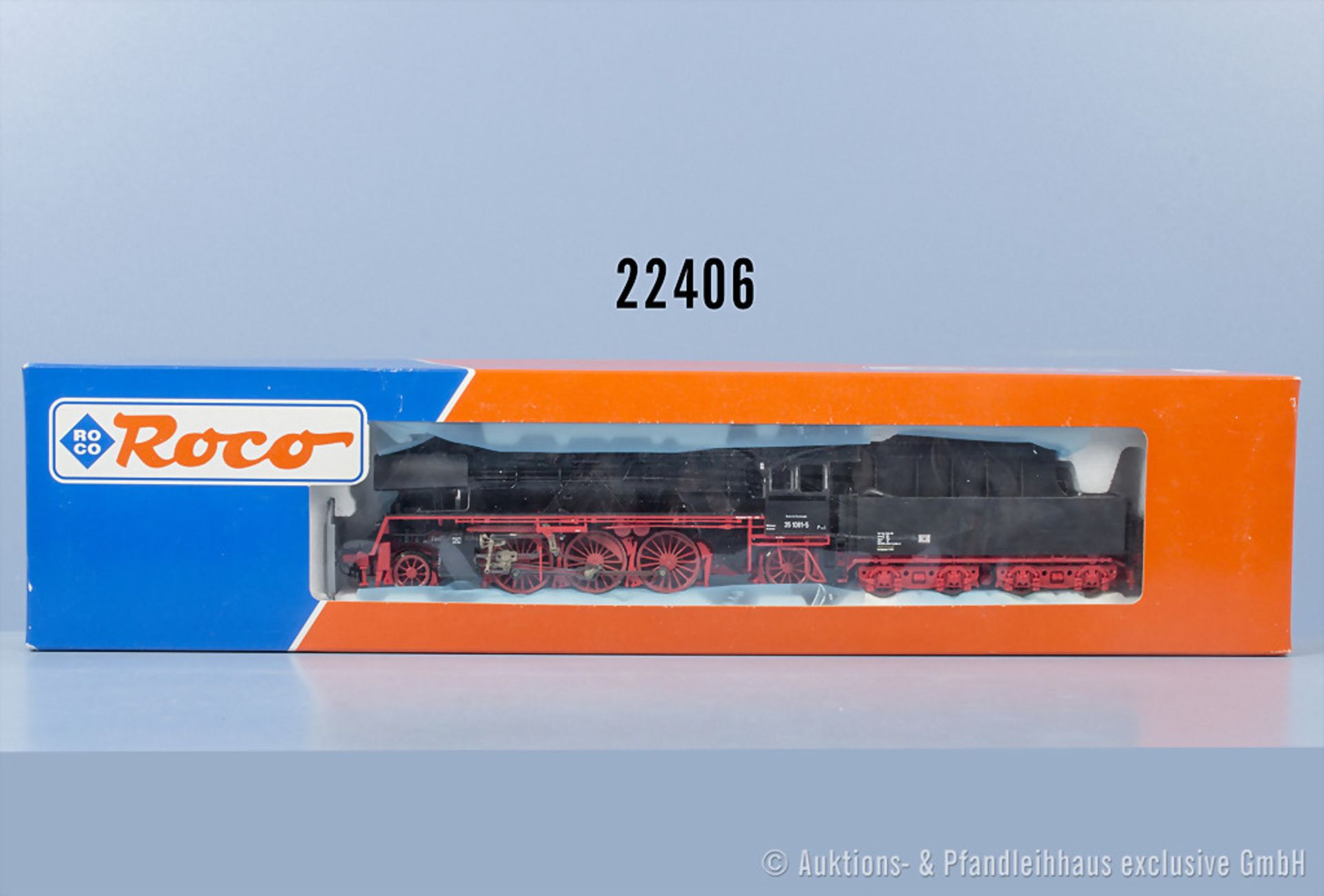 Roco H0 63231 Schlepptenderlok der DR, BN 35 1081-5, mit ...