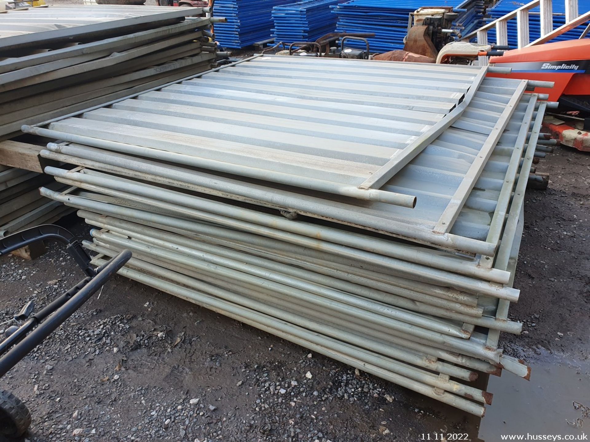 STACK OF SOLID FENCE PANELS *** Direct From GAP *** Item Location ...