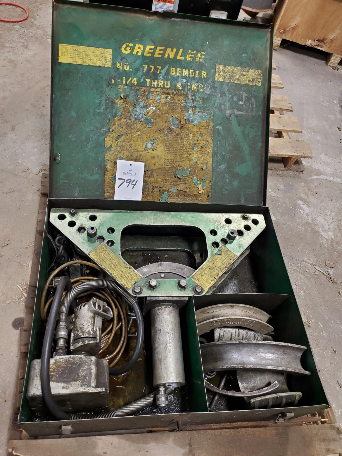 Greenlee #777 Hydraulic Conduit Bender