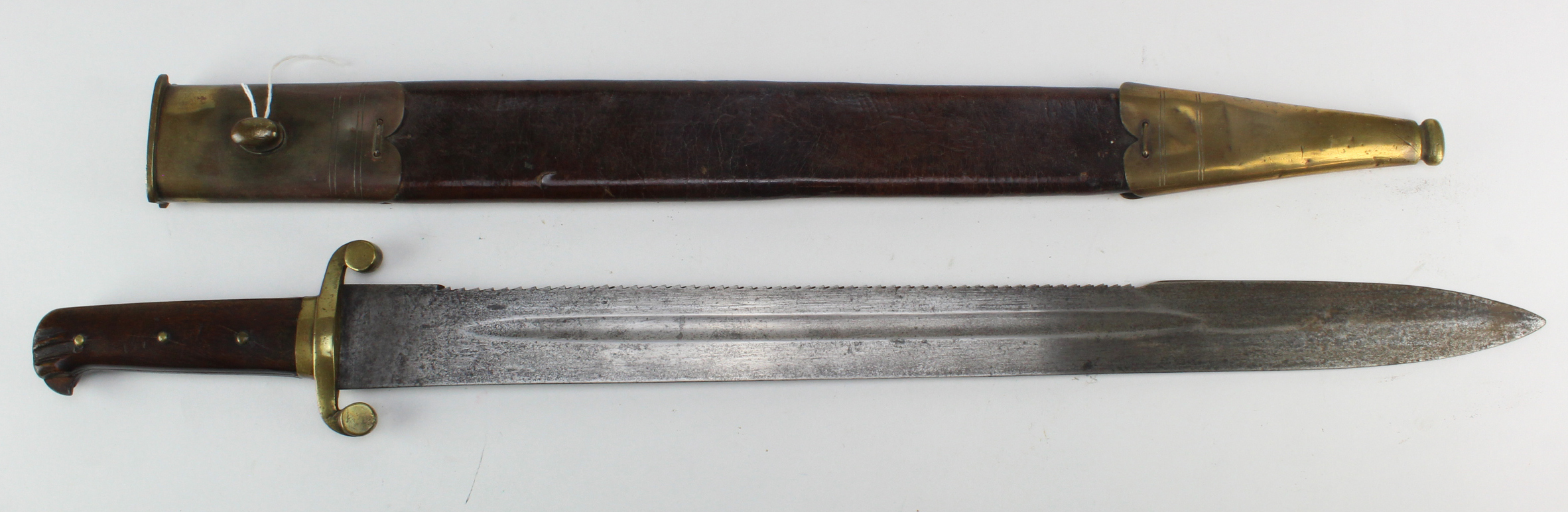 Austrian 1847 Pattern Pioneer Sidearm with Farsi type markings to ...