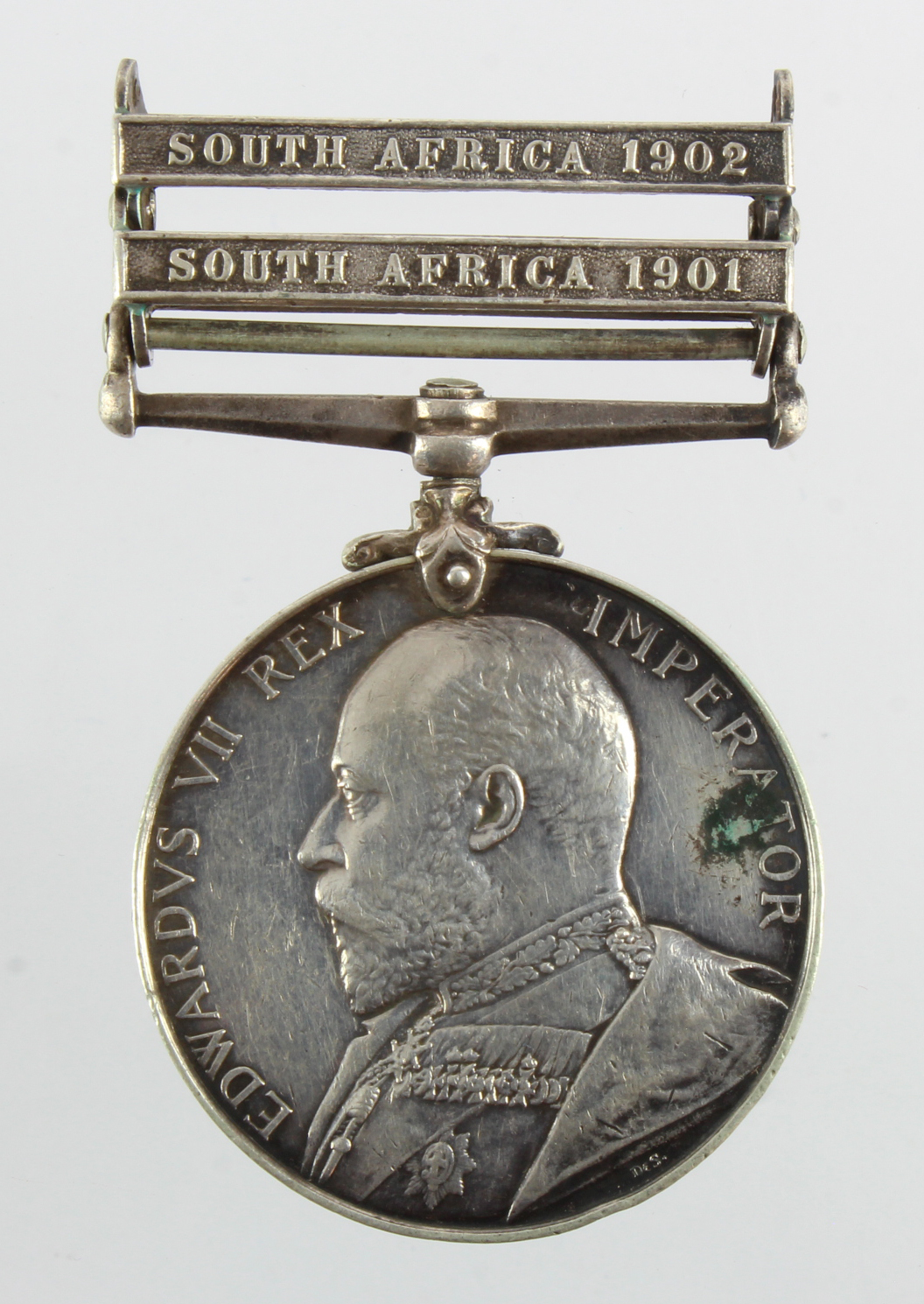 KSA with bars SA01/SA02 named (7043 Pte W J Cousins, Grenadier Guards ...