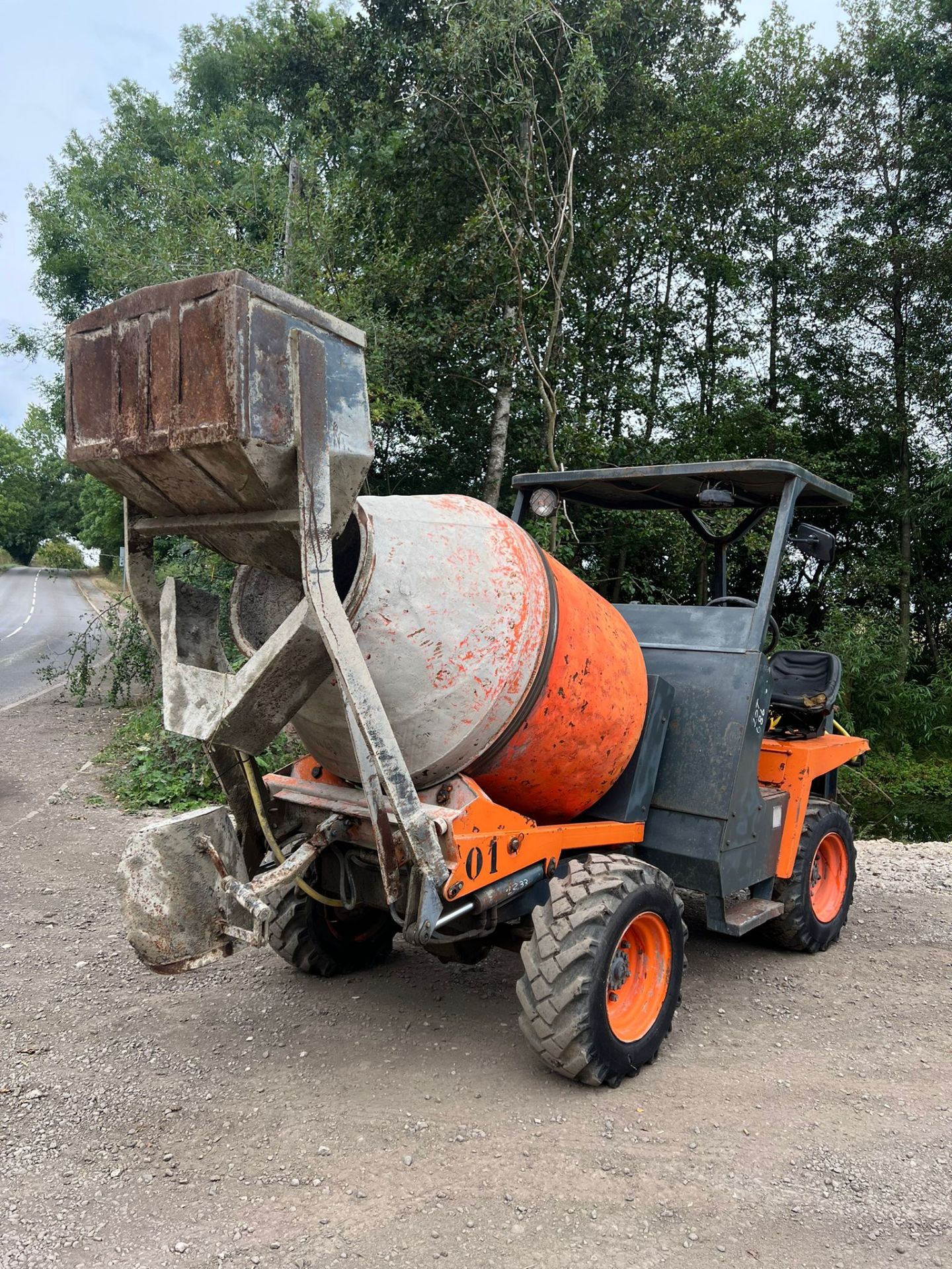 DS - 2010 MZ IMER 1000-HT/AUSA 4WD SELF LOADING CONCRETE MIXER/DUMPER ...