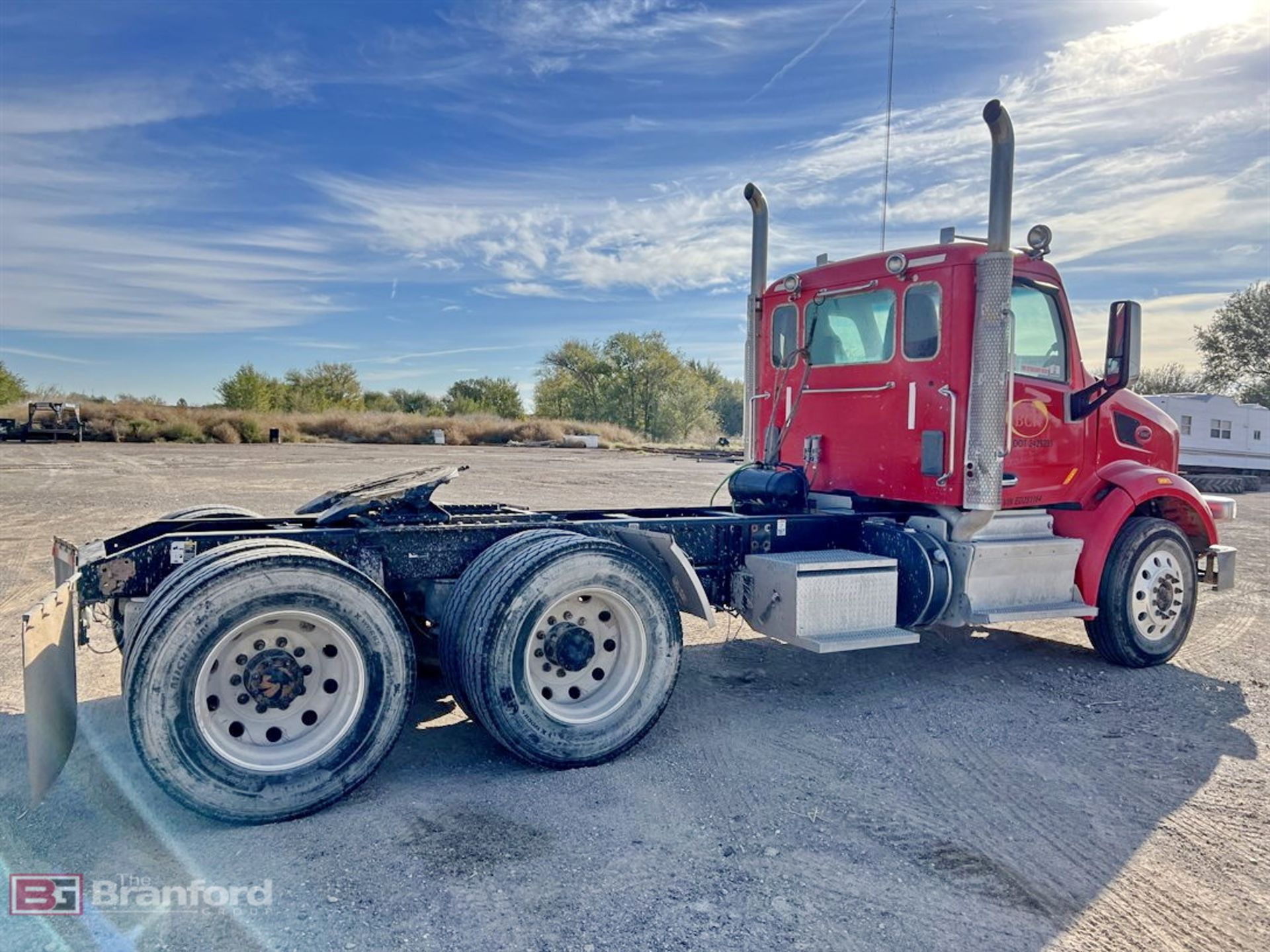 2014 Peterbilt 567 6x4 tandem axle truck tractor, vin 1XPCD40X5ED251164 ...