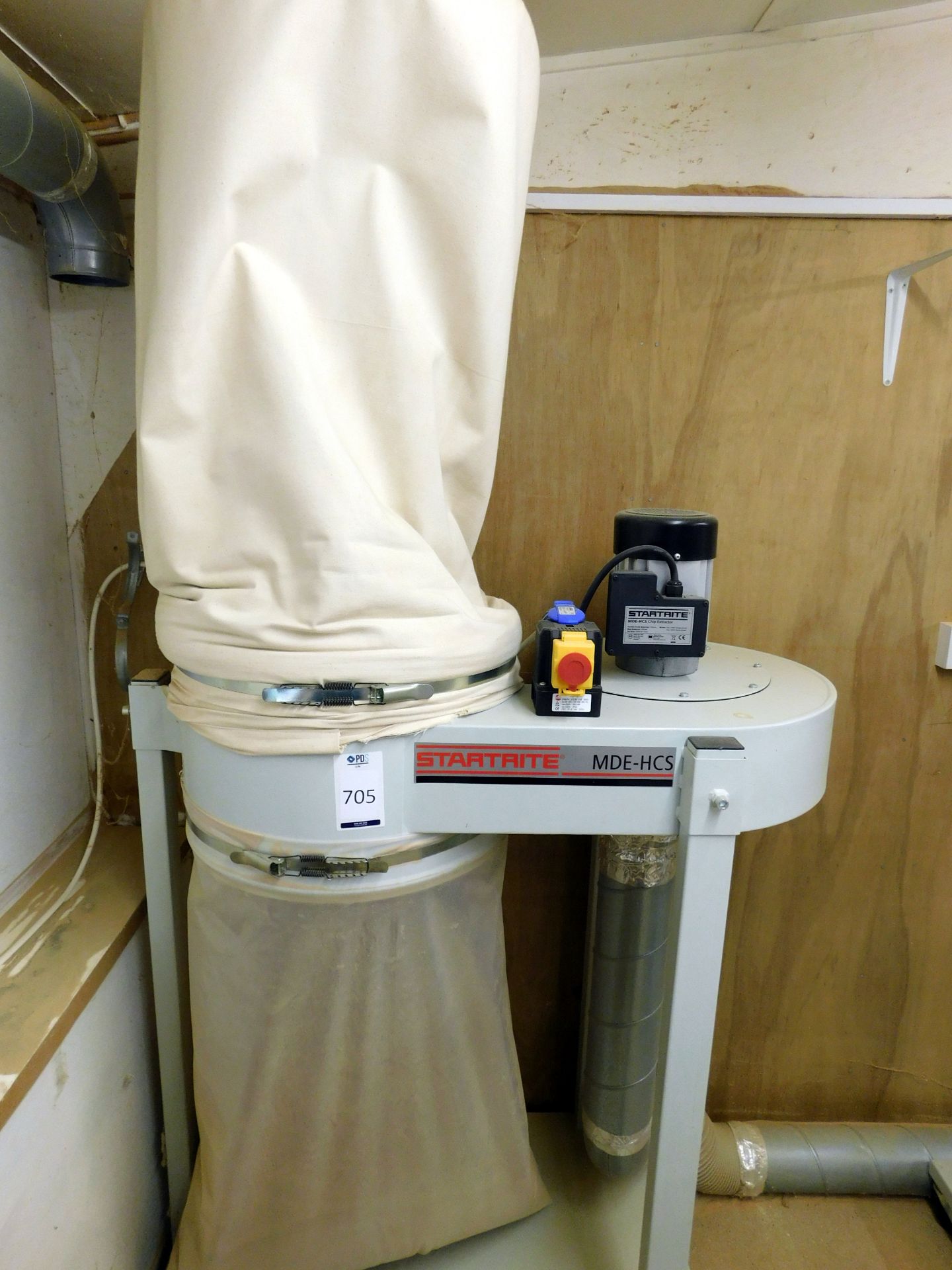 Startrite MDE-CHS Single Bay Mobile Chip Dust Extractor, 240v (Location ...