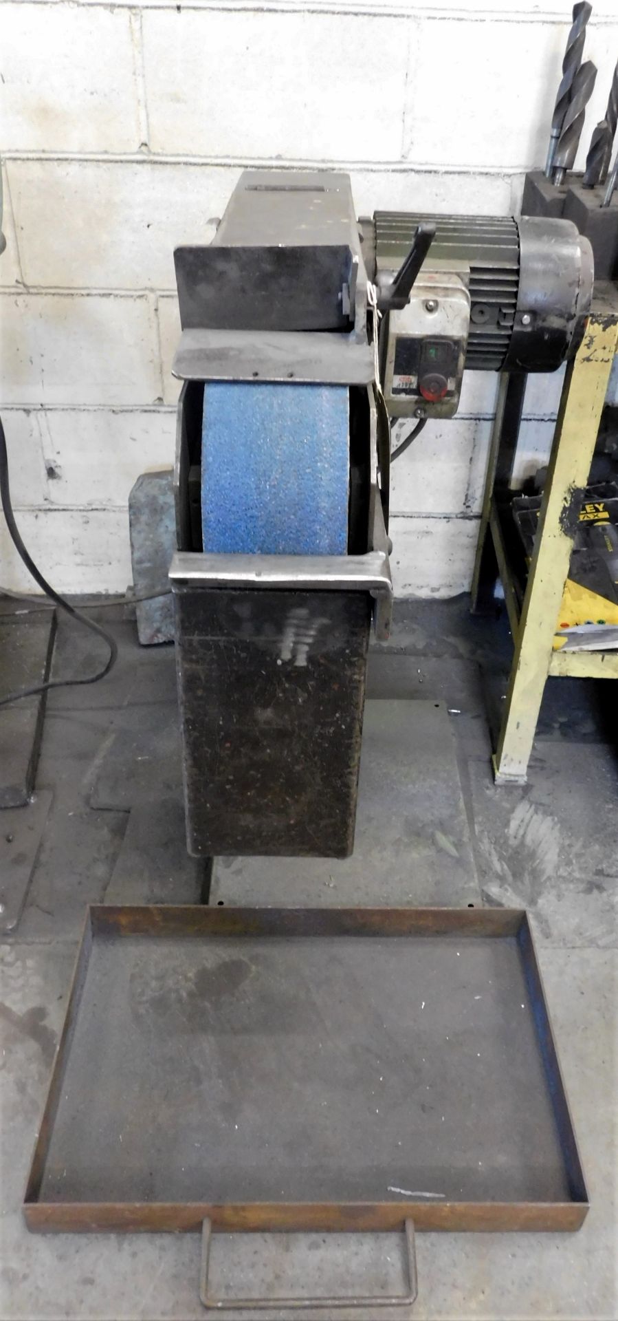 HM TAS100 Belt Linisher, 100 x 2000mm, S/No 110297, Three Phase ...