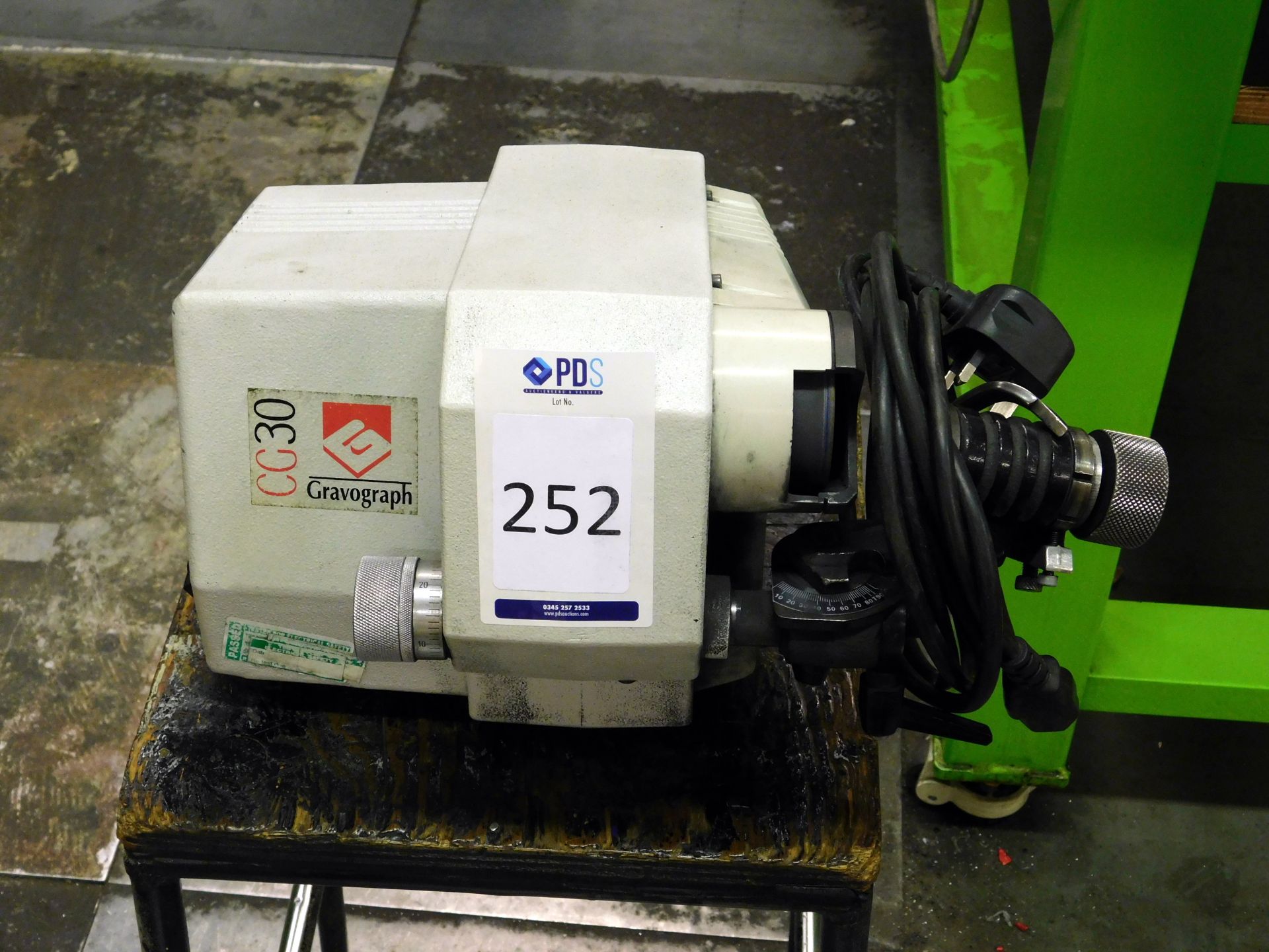 Gravograph Type CG30 Bench top Tool Sharpener S/No 3903