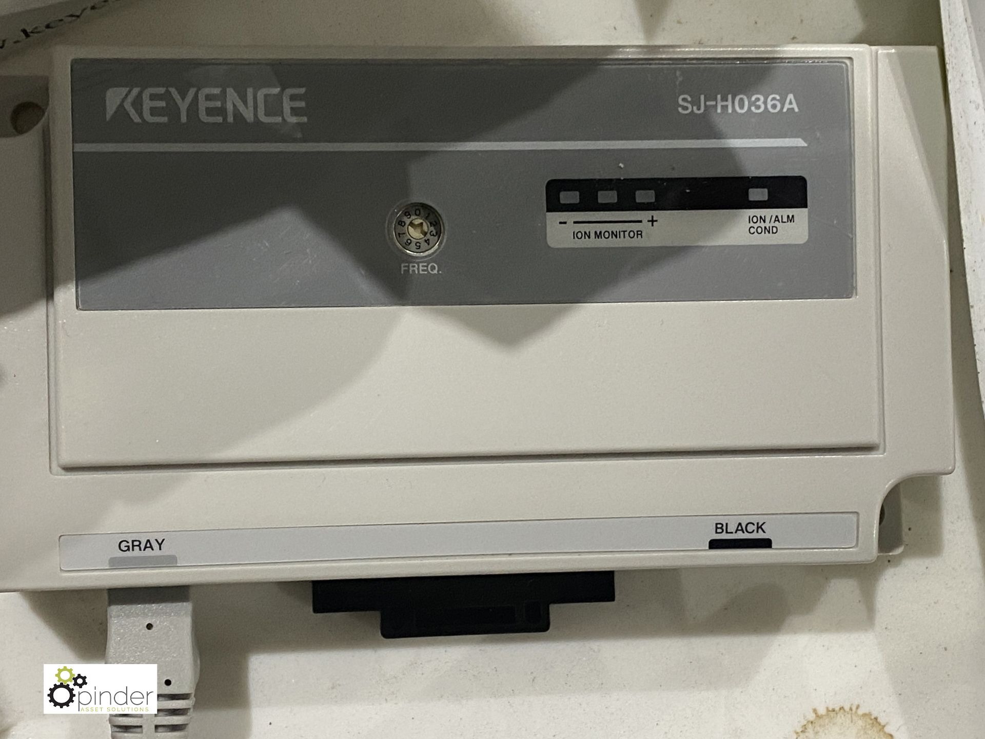 Keyance SJ-H036A high speed sensing Ioniser with ion monitor