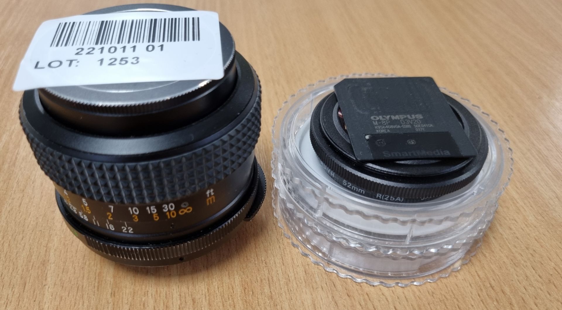 Helios Auto wide angle camera lens - 1:2.8 f=35mm - serial number ...