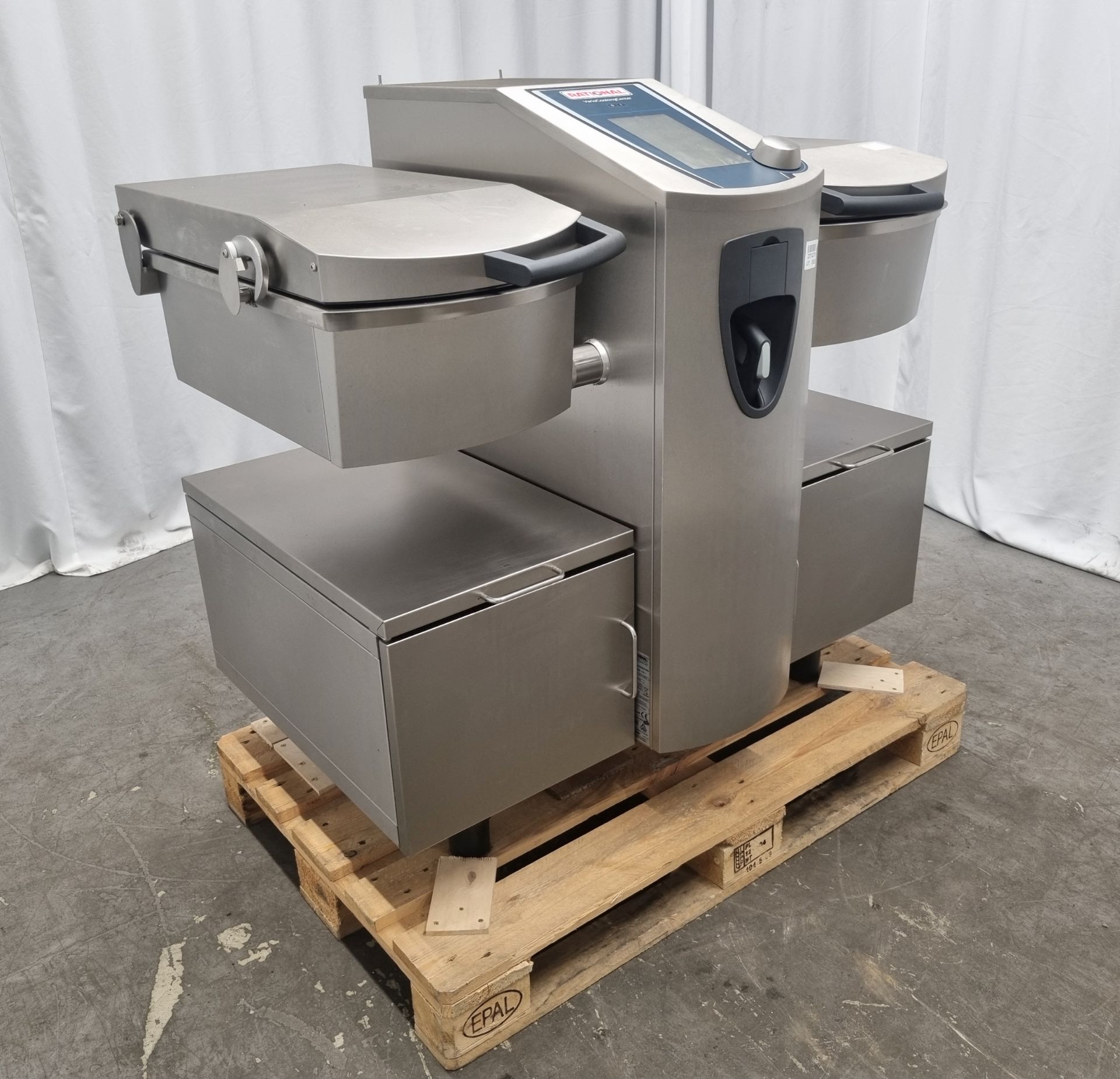 Rational VCC 112+ Vario electric cooking centre, on stainless steel ...