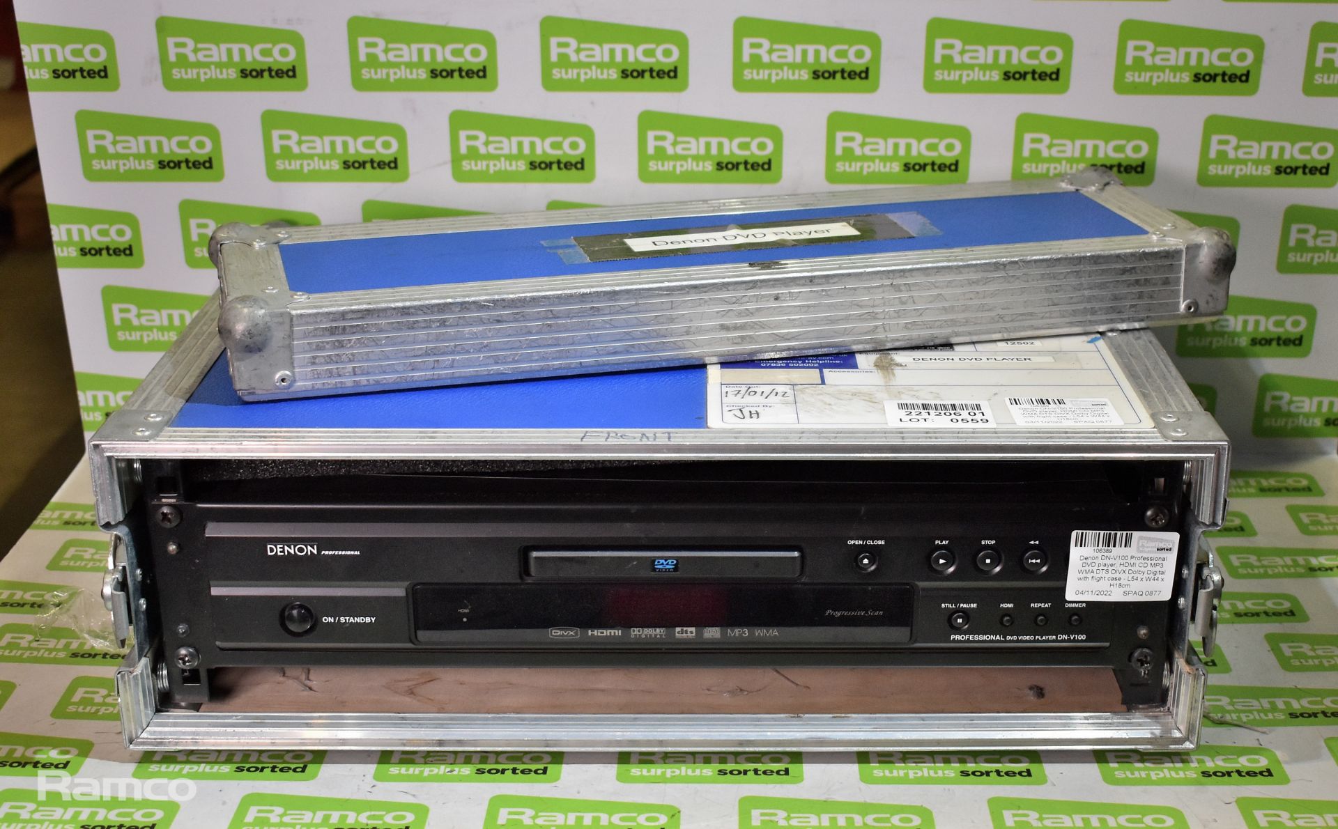 Denon DN-V100 Professional DVD player, HDMI CD MP3 WMA DTS DIVX Dolby ...