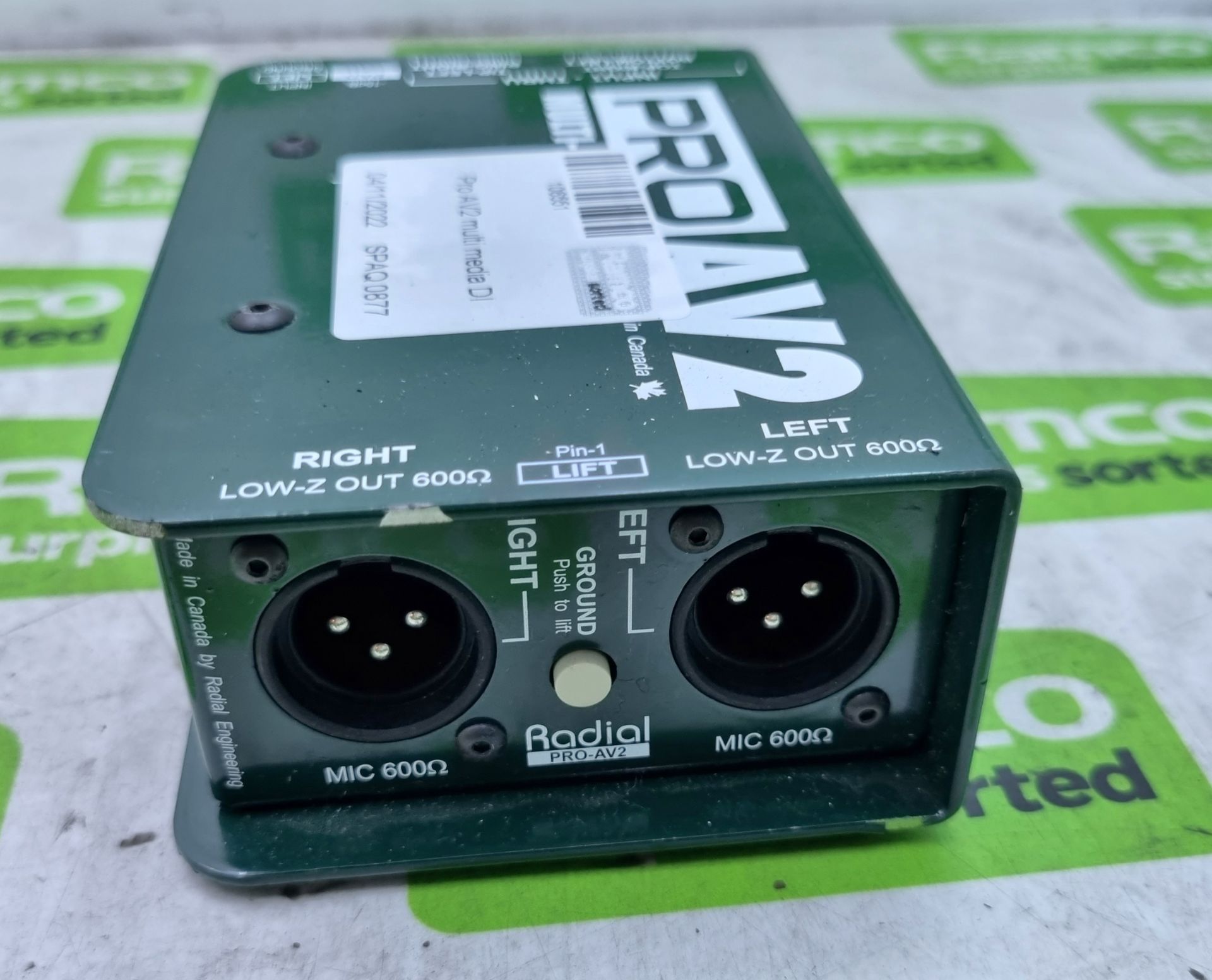 Pro AV2 multimedia DI box