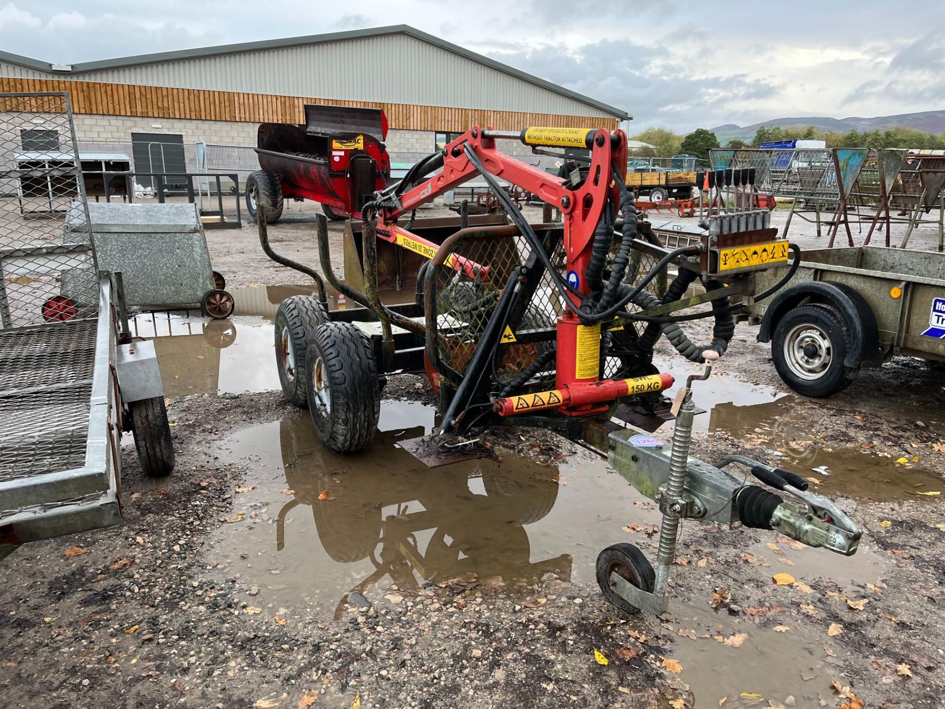 HIAB LOG CARRIER & HOIST
