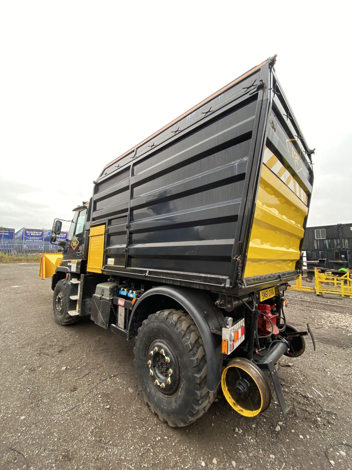 Mercedes UNIMOG U400 ROAD RAIL RHD 4X4 UTILITY VEHICLE/ CHIPPER ...