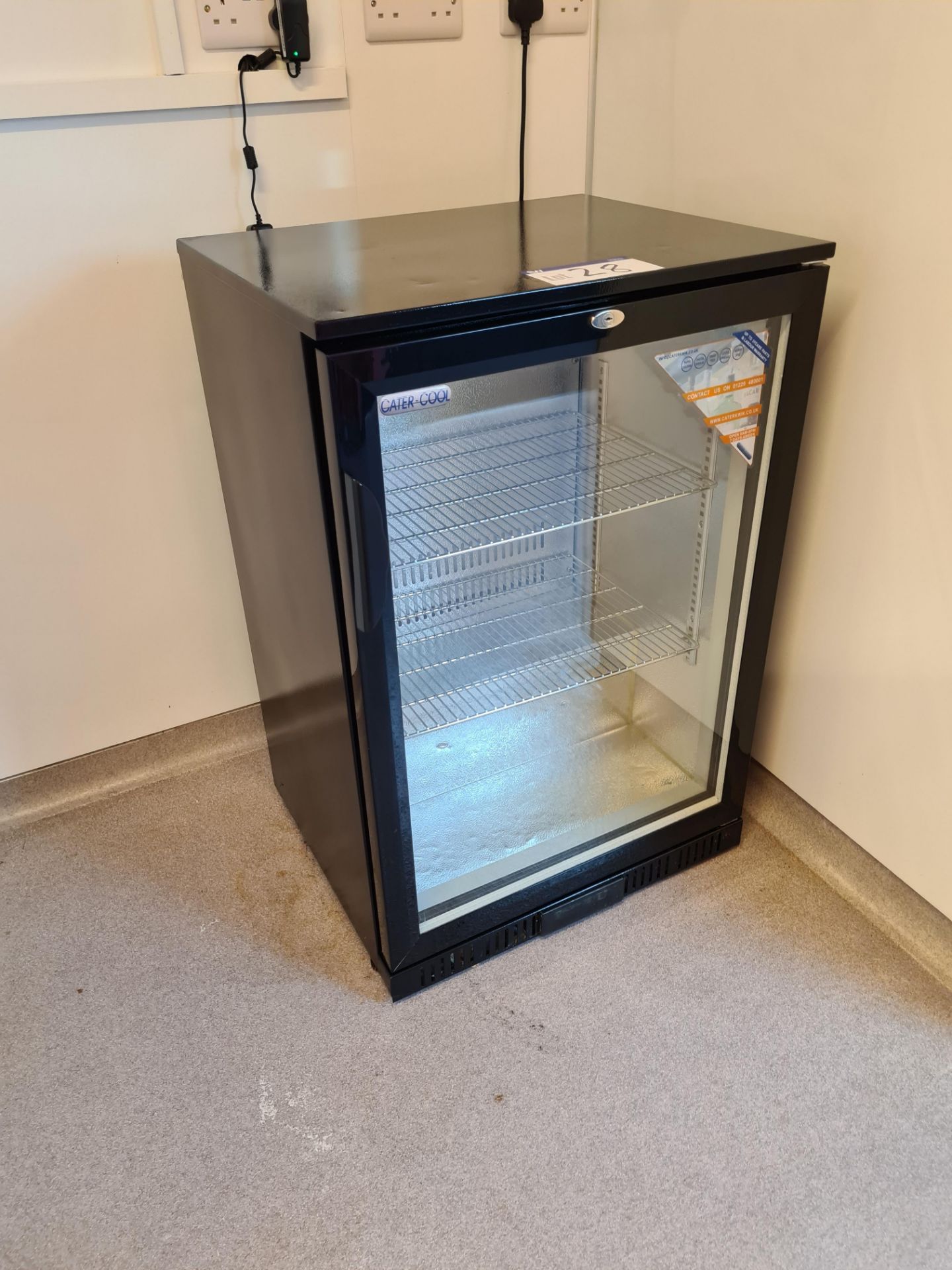 CATER COOL CK0500LED Single Door Bottle Fridge (240v)