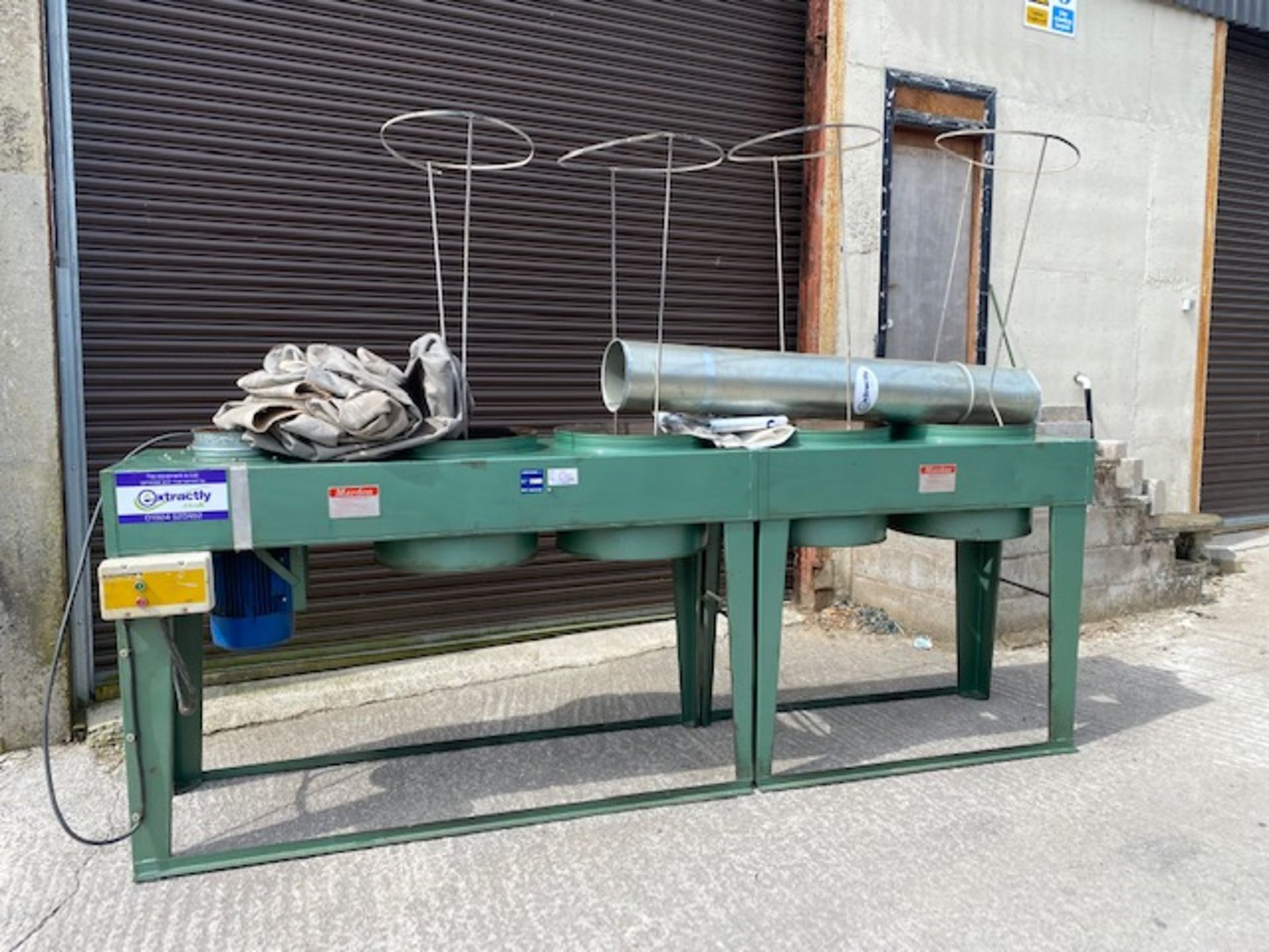 Mardon Four Bag Dust Unit, with 10HP motor, Top & bottom bags and clips ...
