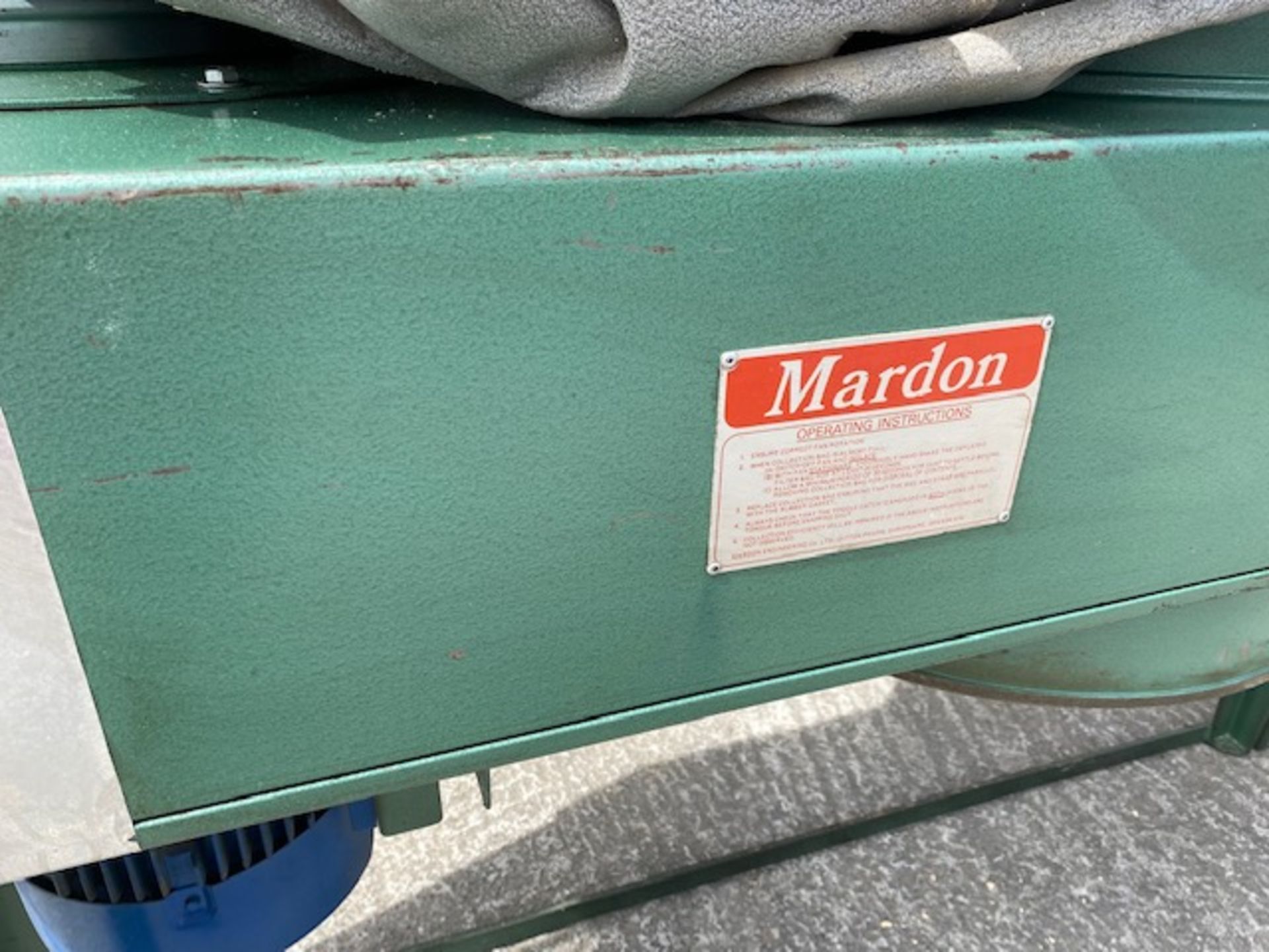 Mardon Four Bag Dust Unit, with 10HP motor, Top & bottom bags and clips ...