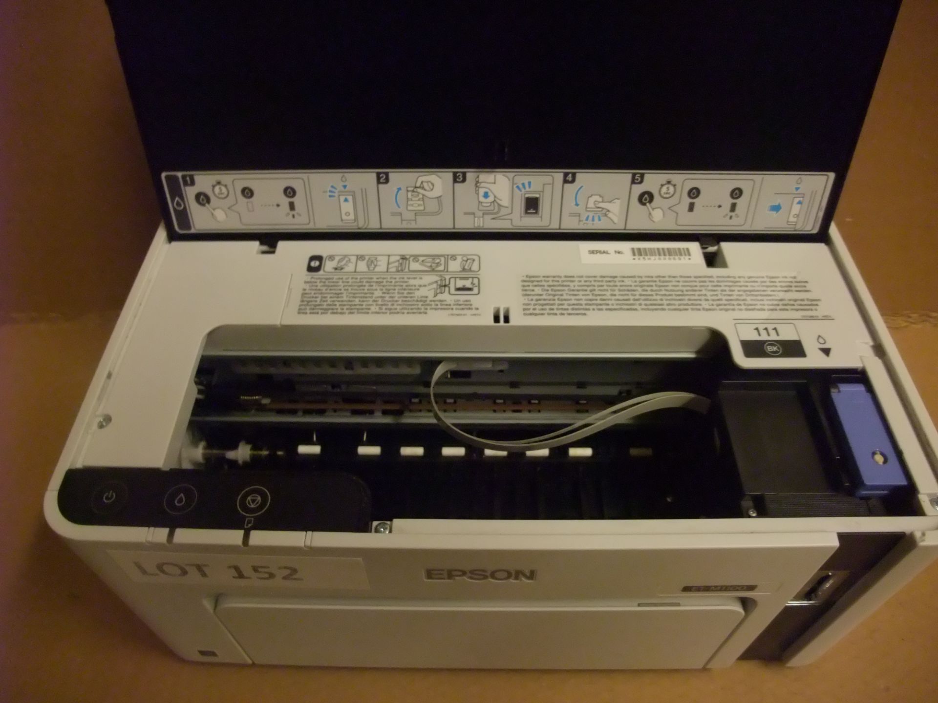 Epson EcoTank ET-M1100 Mono Inkjet Printer, with refillable ink ...