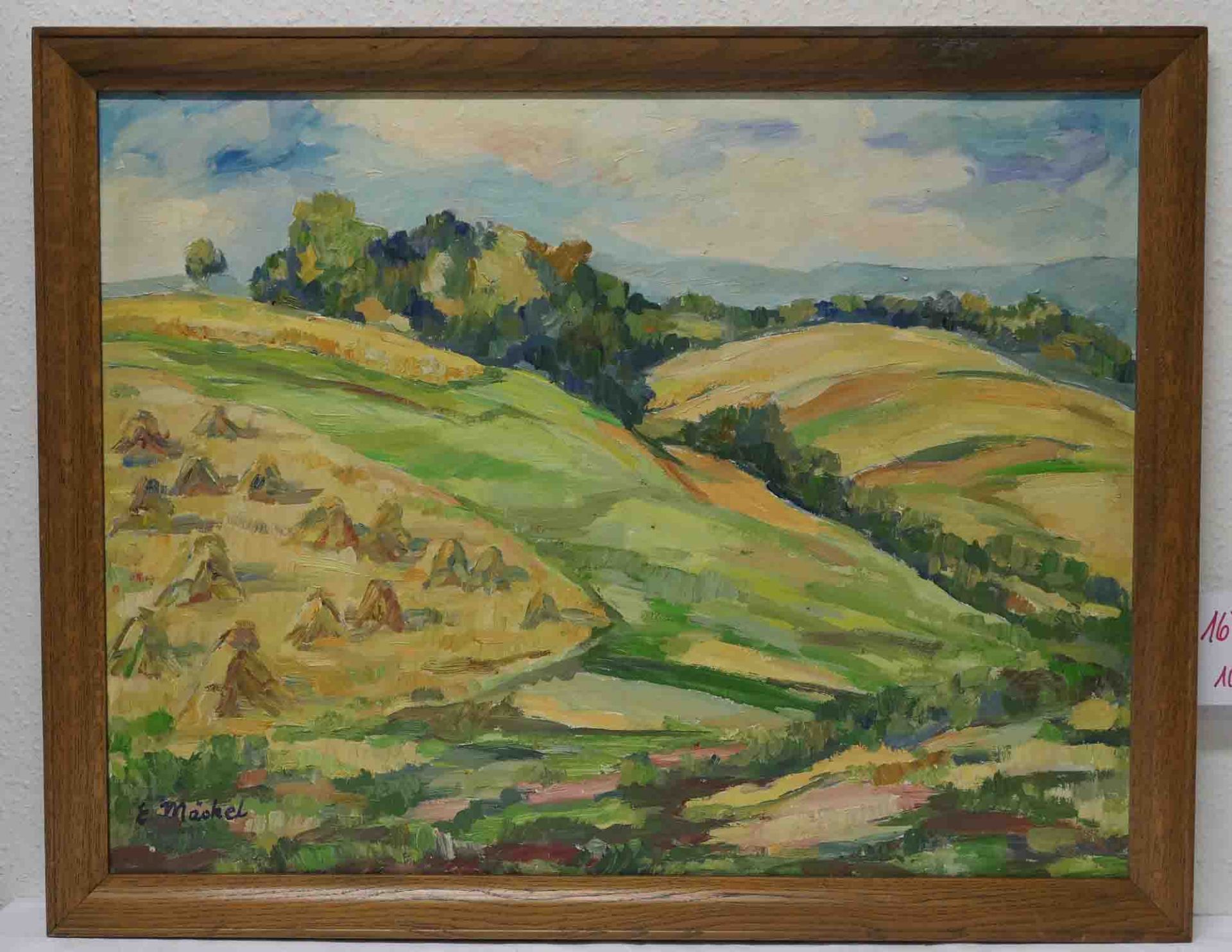 Mäckel, Elfriede (Reichenbach 1907 - 1993 München): "Sommerlandschaft ...
